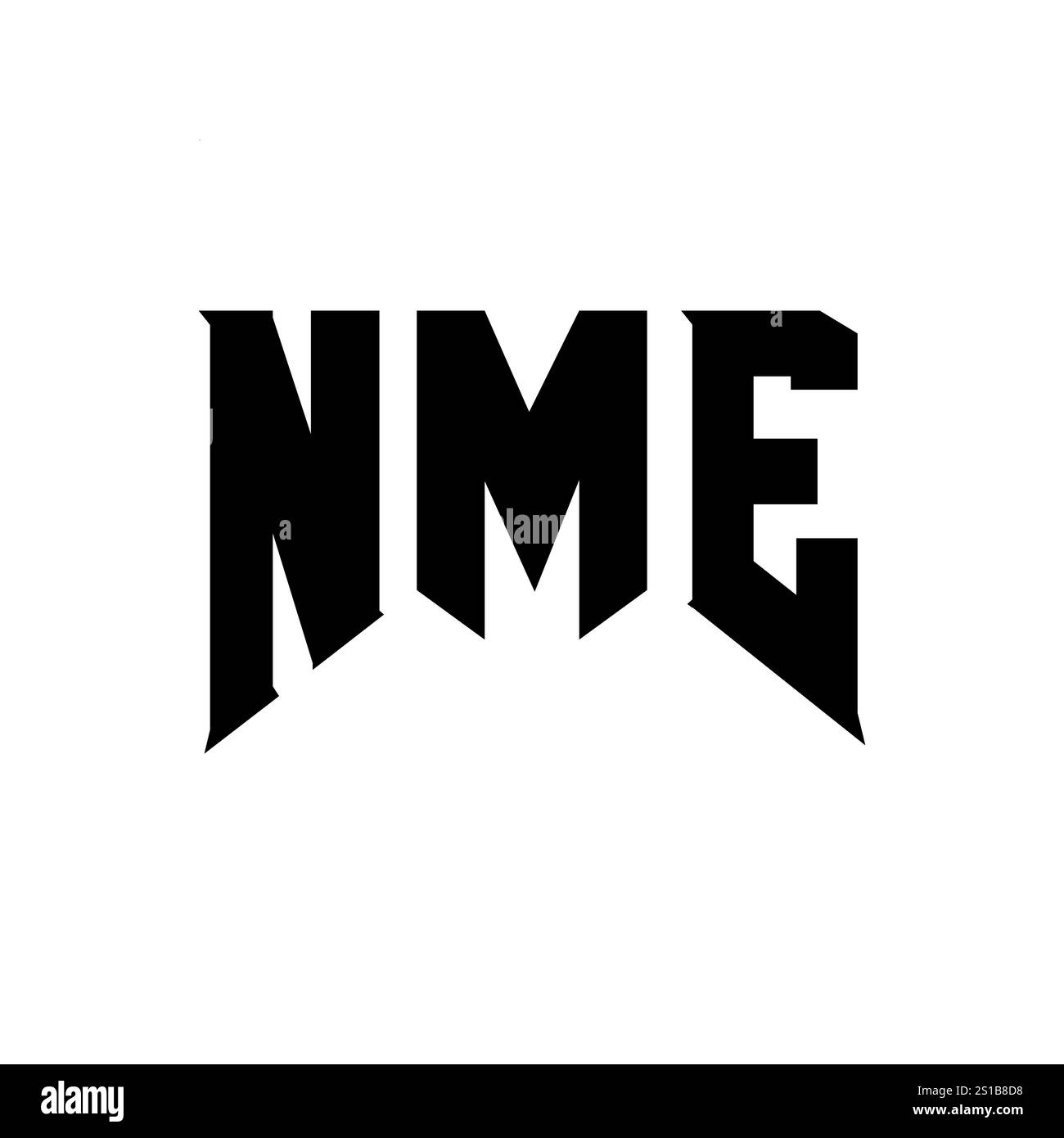 Nme logo design hi-res stock photography and images - Alamy