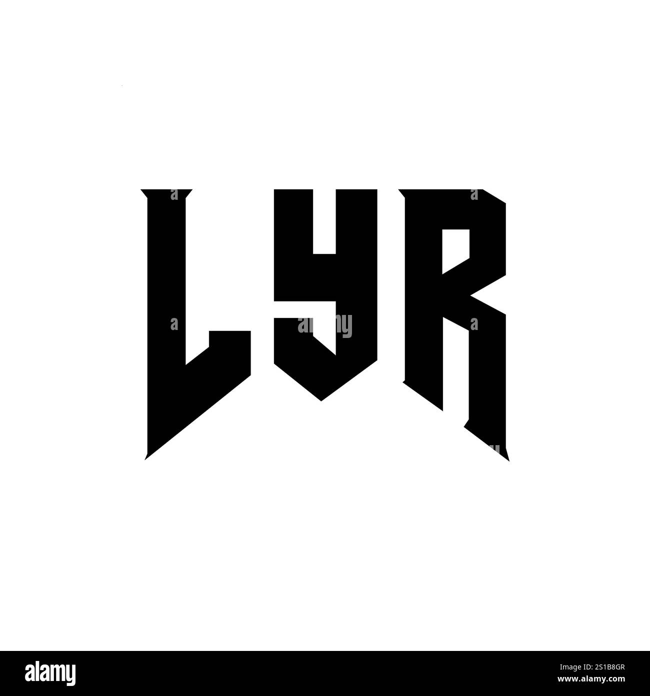 Lyr marketing logo Black and White Stock Photos & Images - Alamy