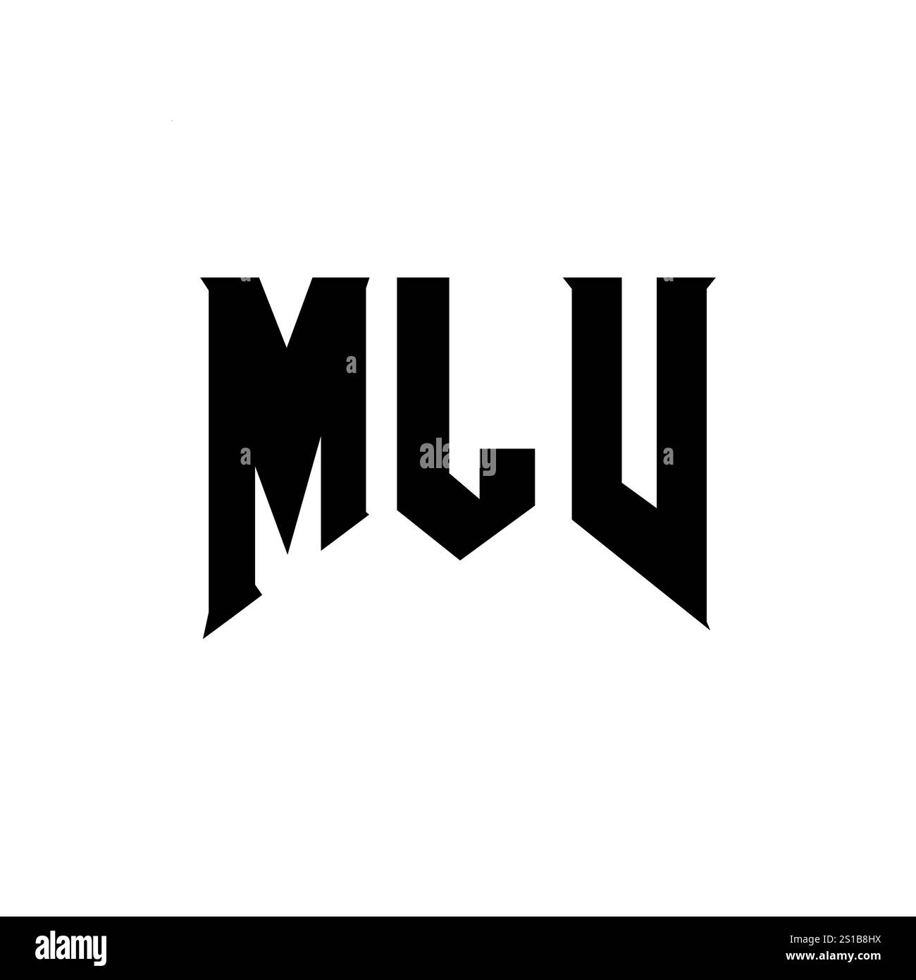 MLV letter logo design for technology company. MLV logo design black ...