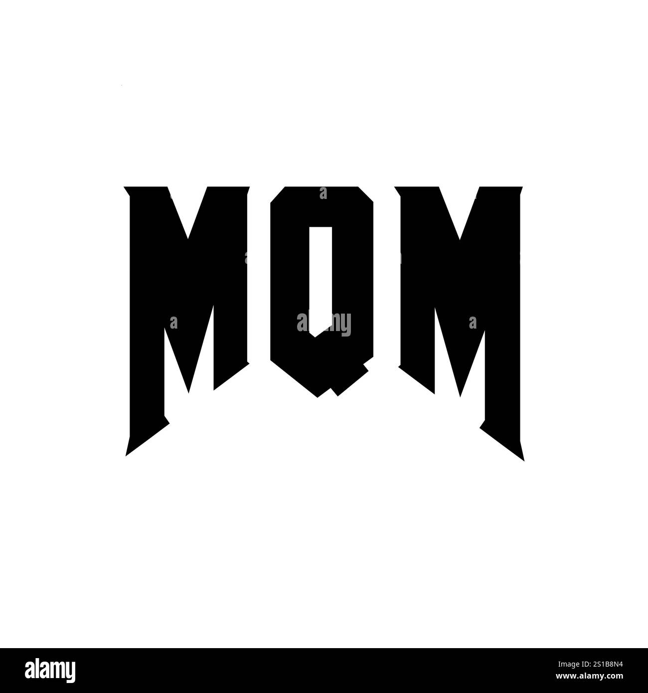 Mqm logo design hi-res stock photography and images - Alamy