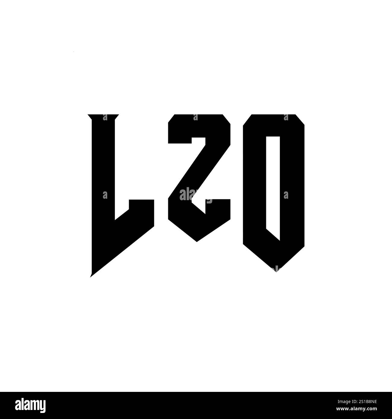 Lzo logo design Stock Vector Images - Alamy