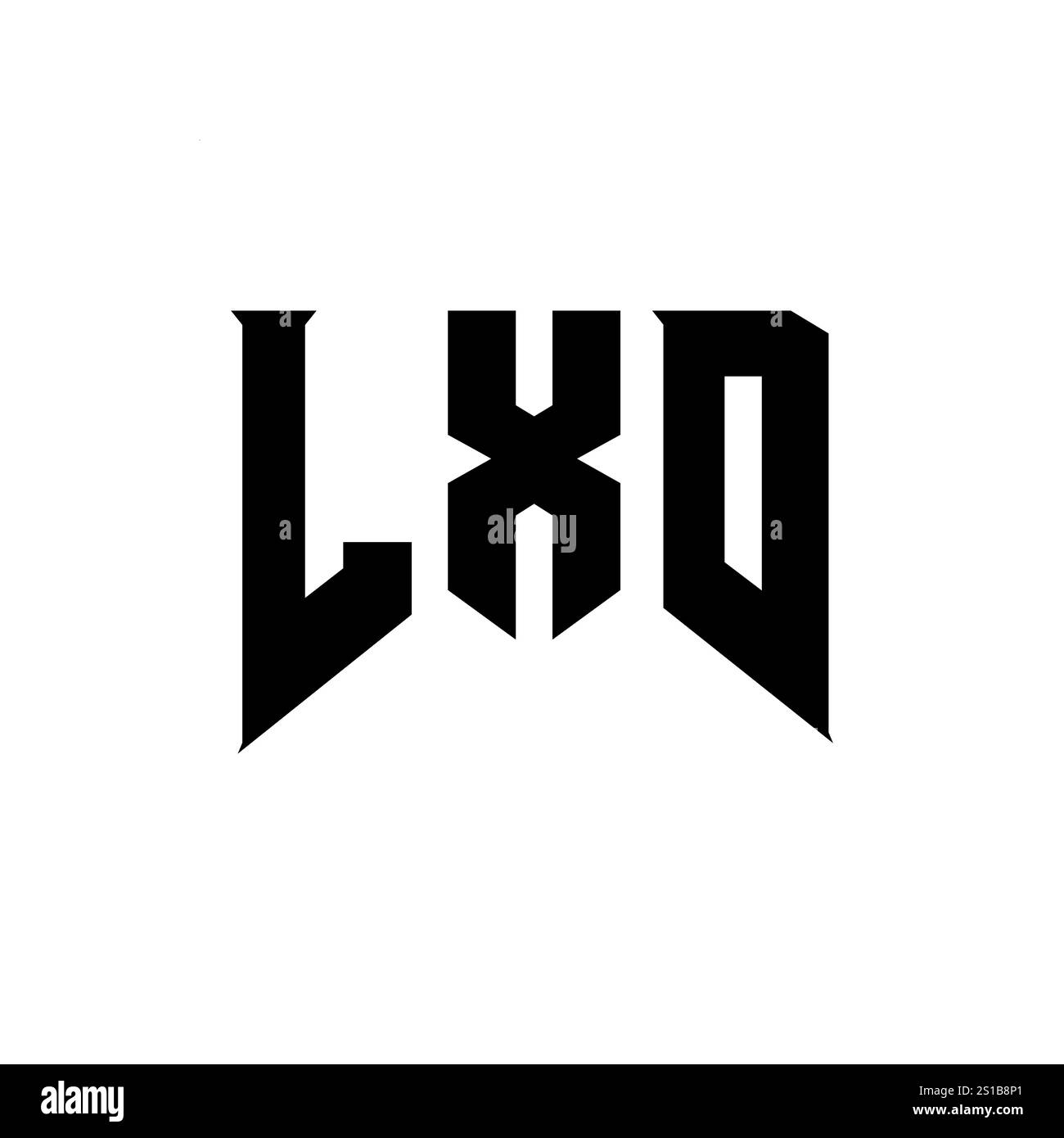Lxd logo design hi-res stock photography and images - Alamy
