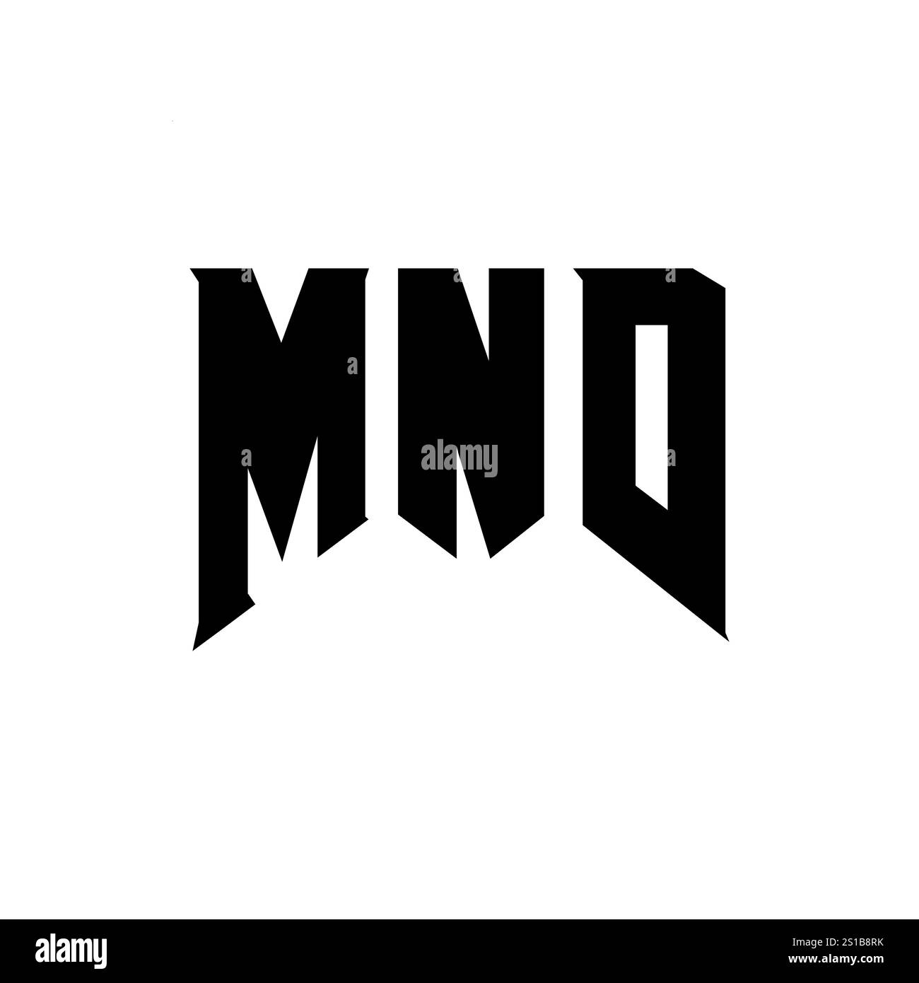 MND letter logo design for technology company. MND logo design black ...