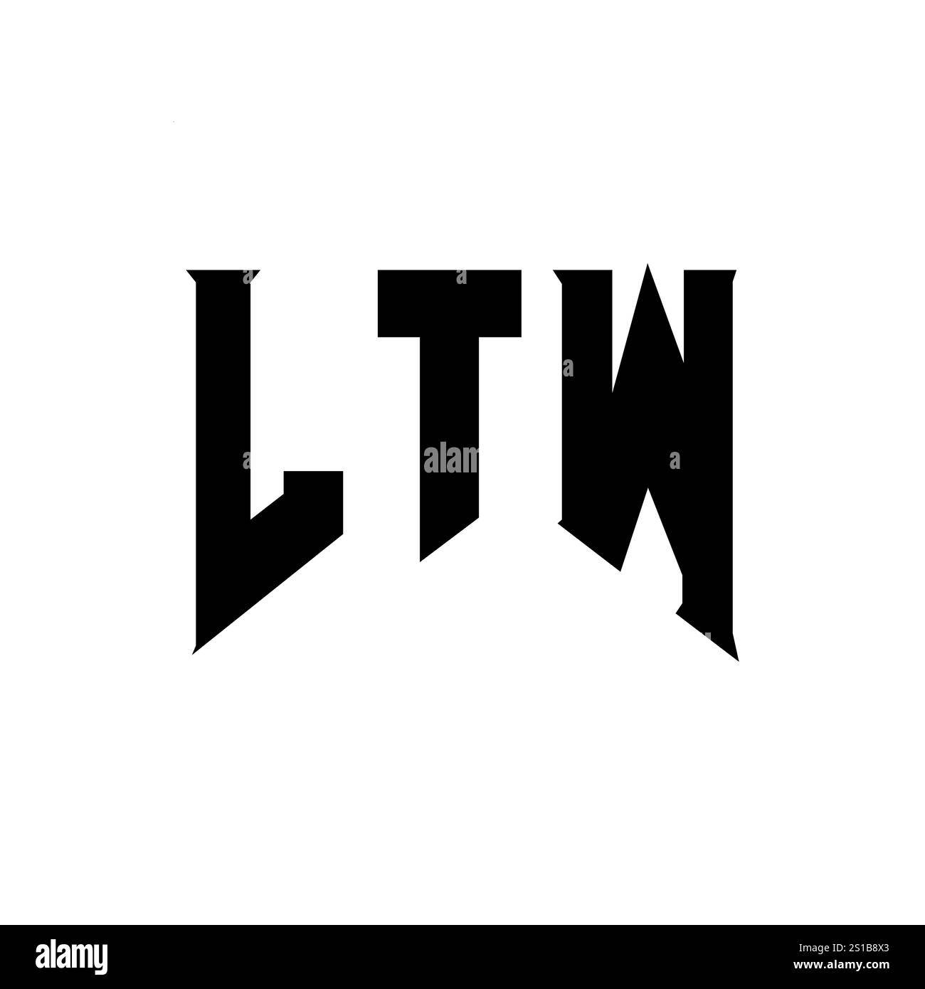 Ltw logo design hi-res stock photography and images - Alamy