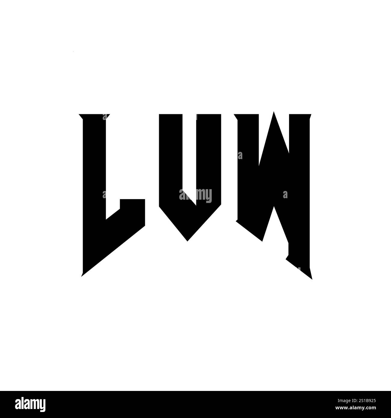 LVW letter logo design for technology company. LVW logo design black ...