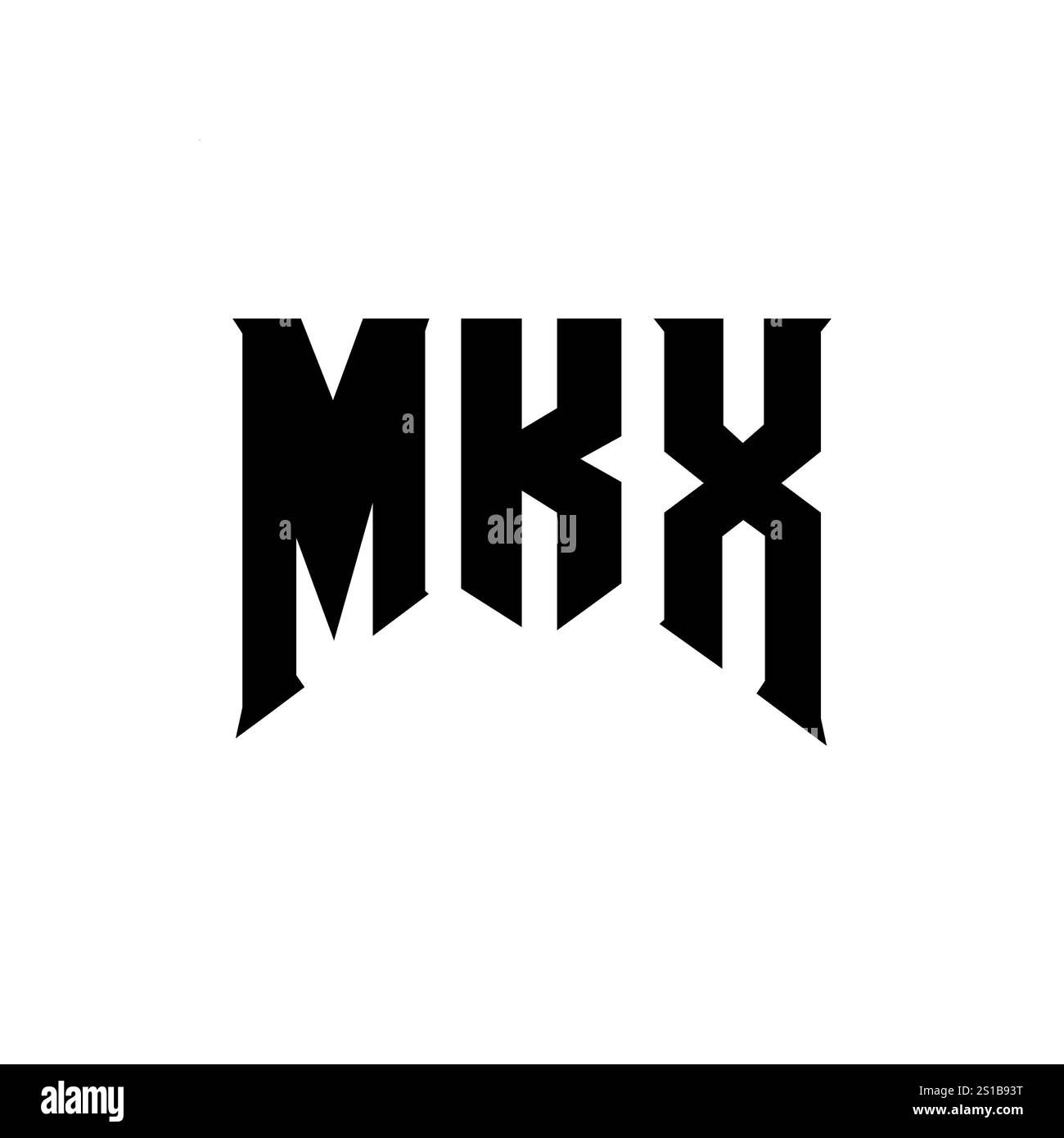 MKX letter logo design for technology company. MKX logo design black ...