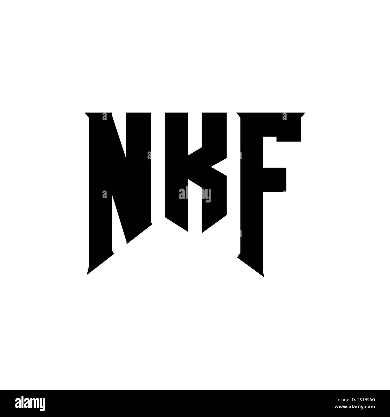 Nkf logo design hi-res stock photography and images - Alamy