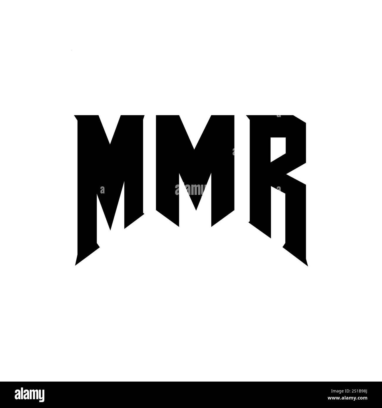 MMR letter logo design for technology company. MMR logo design black ...