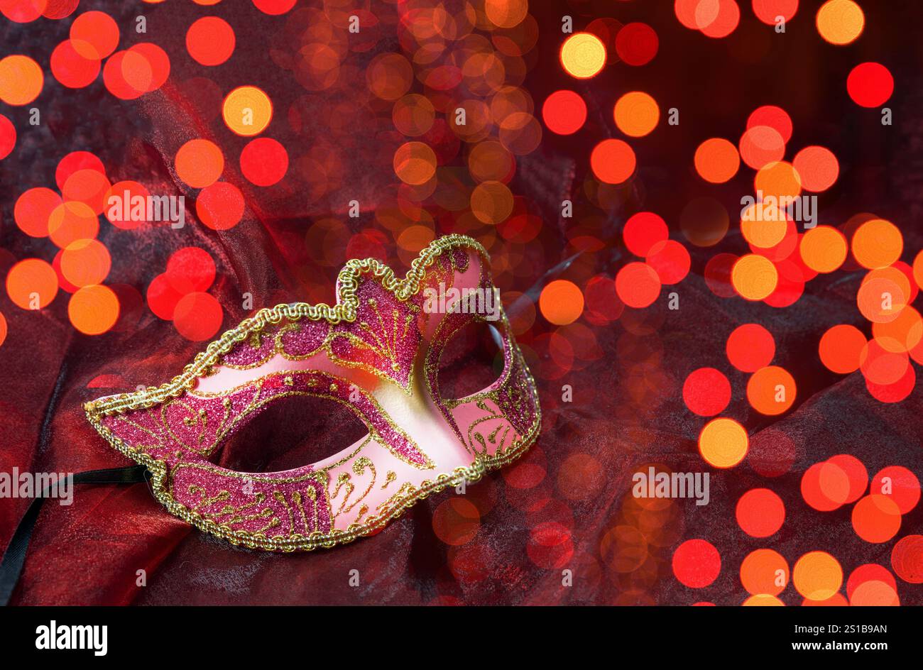 Carnival party. Venetian female mask, masquerade, mardi grass ...
