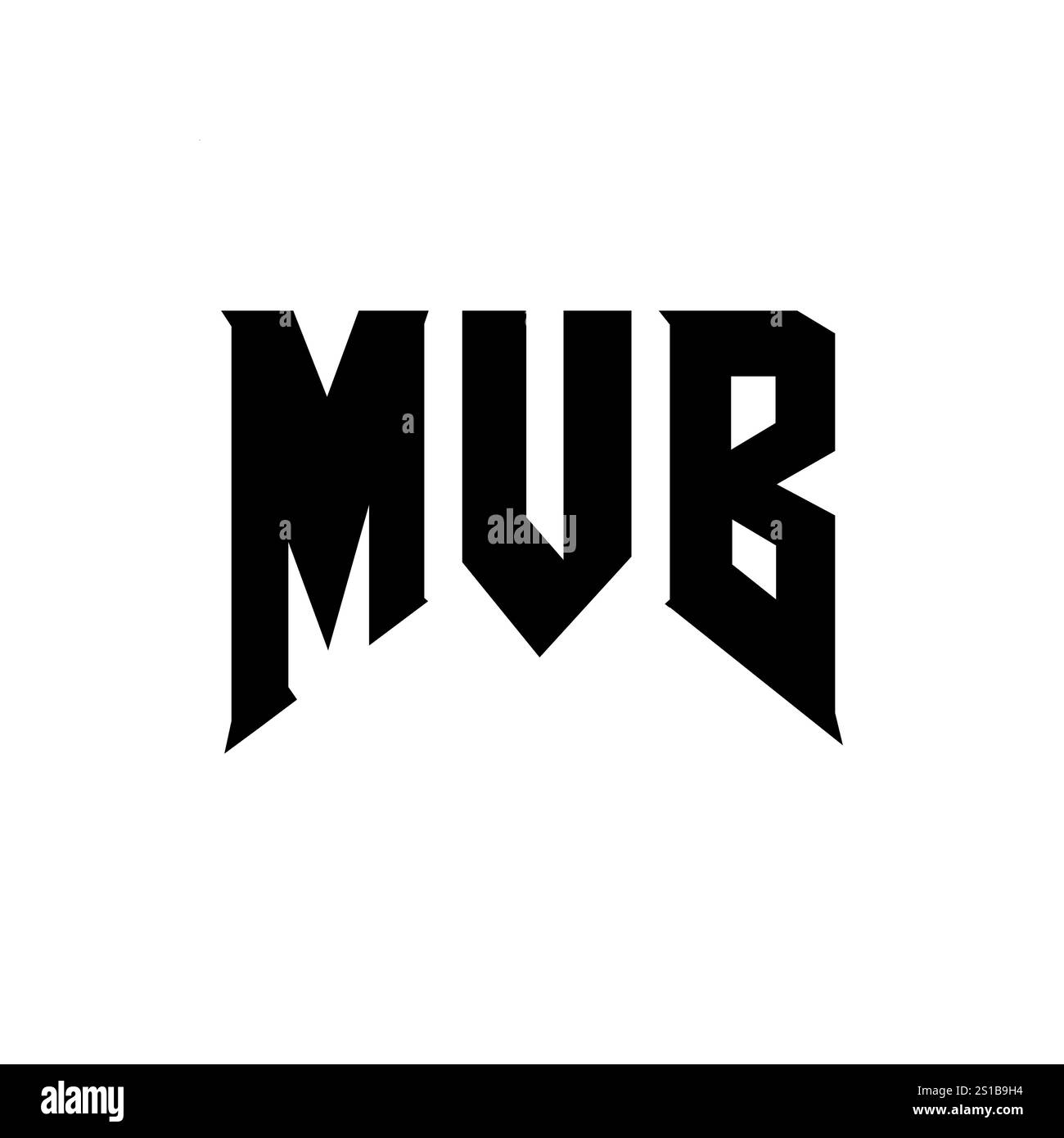 Mvb logo design hi-res stock photography and images - Alamy