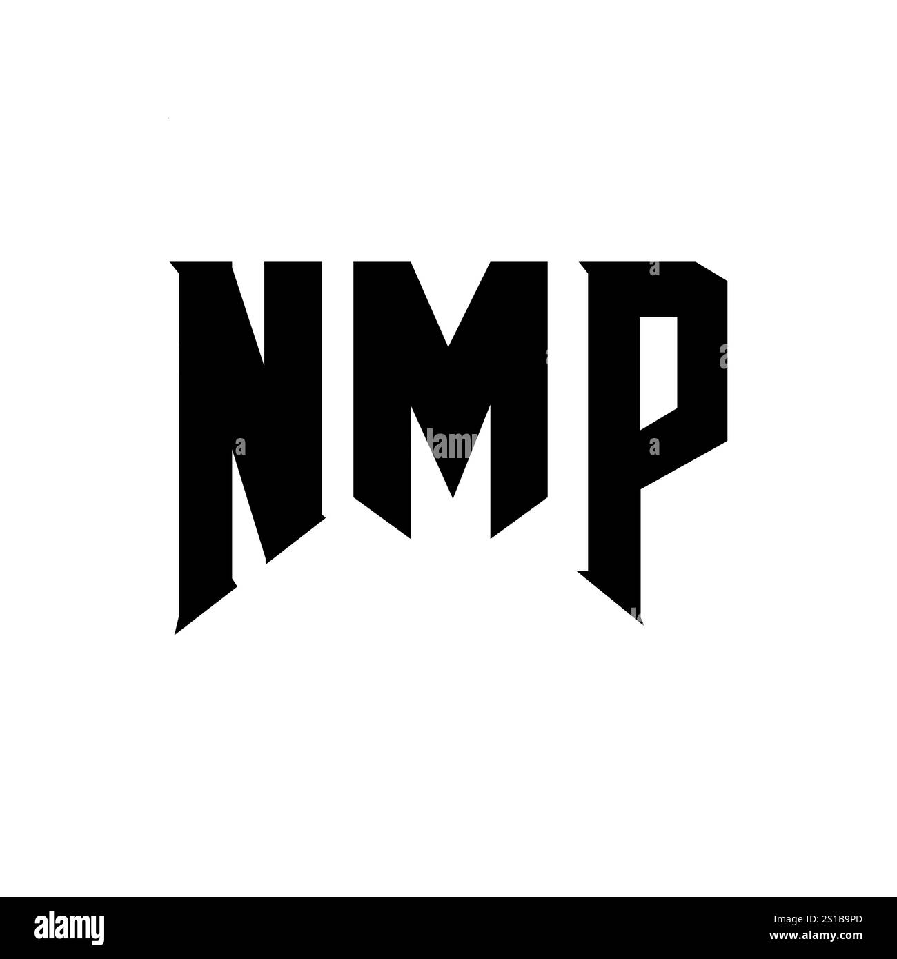 Nmp logo design hi-res stock photography and images - Alamy