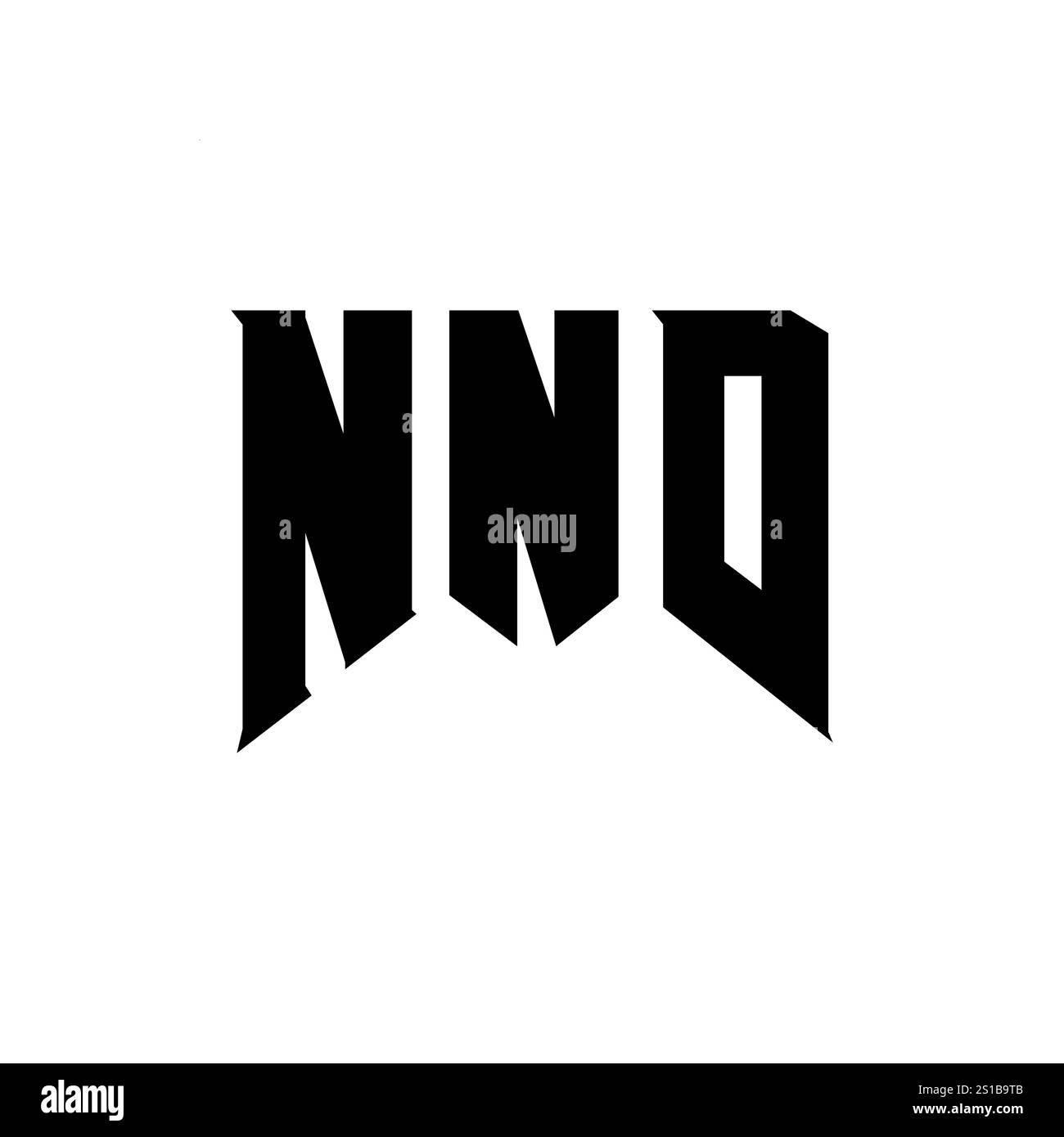 NND letter logo design for technology company. NND logo design black ...