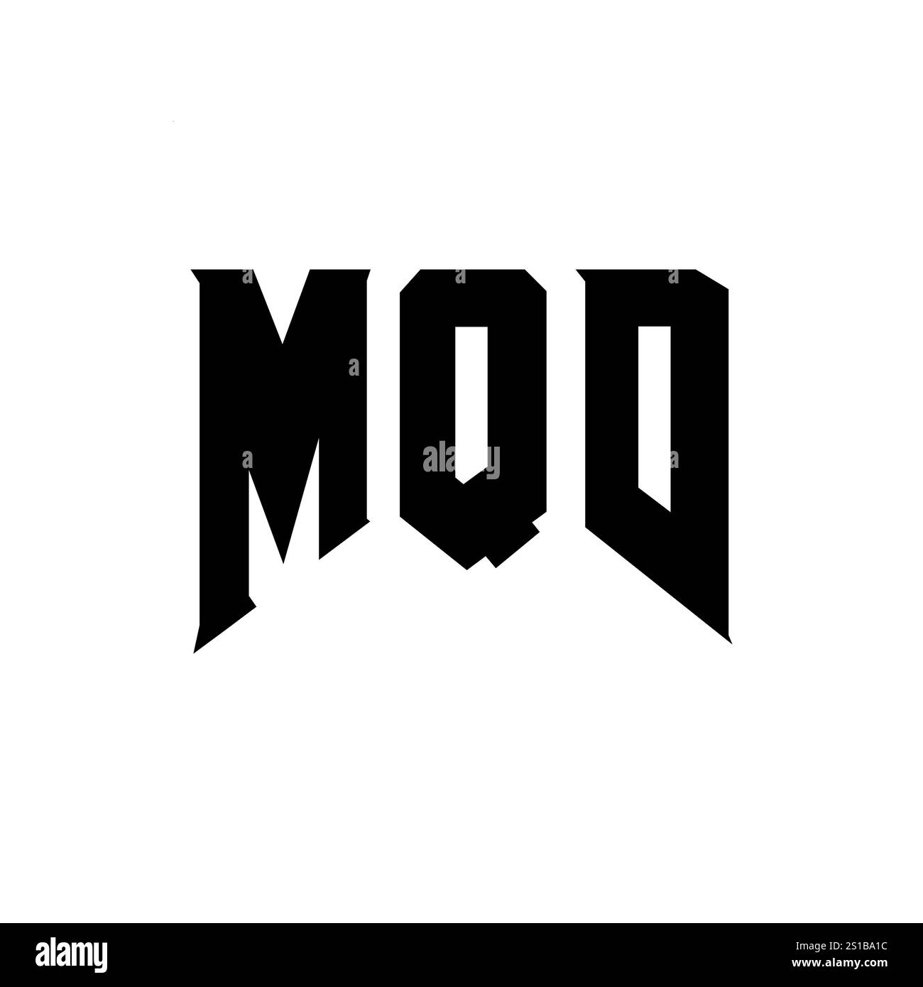 Mqd logo design hi-res stock photography and images - Alamy