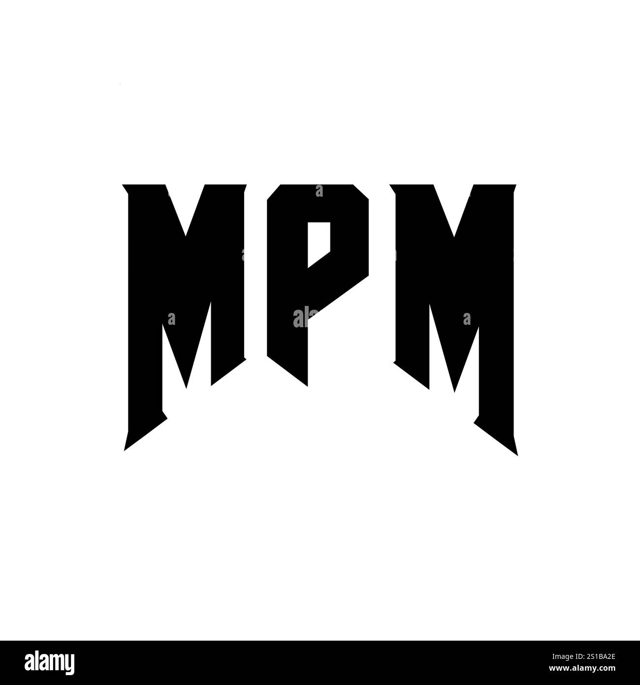 Mpm logo design hi-res stock photography and images - Alamy