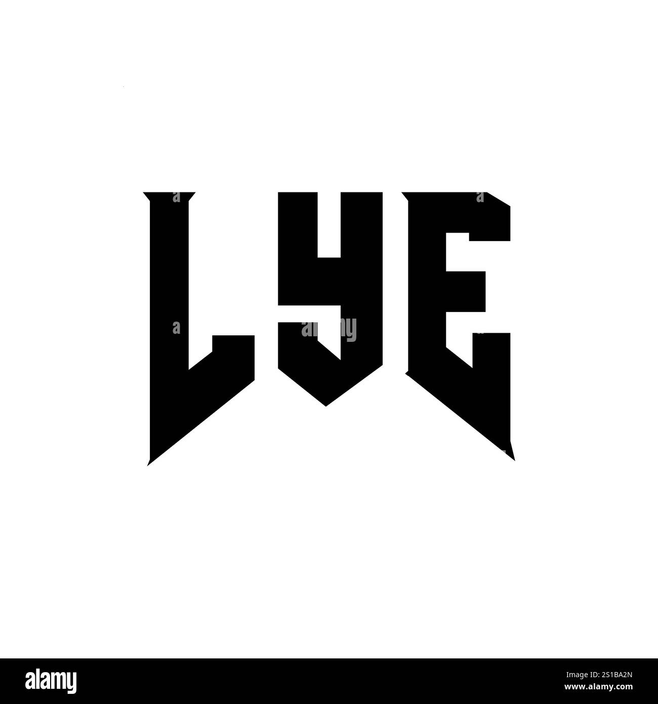 Lye logo design hi-res stock photography and images - Alamy