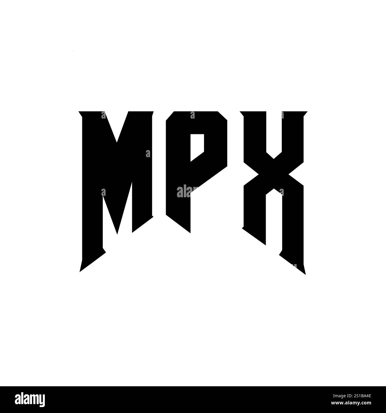 MPX letter logo design for technology company. MPX logo design black ...