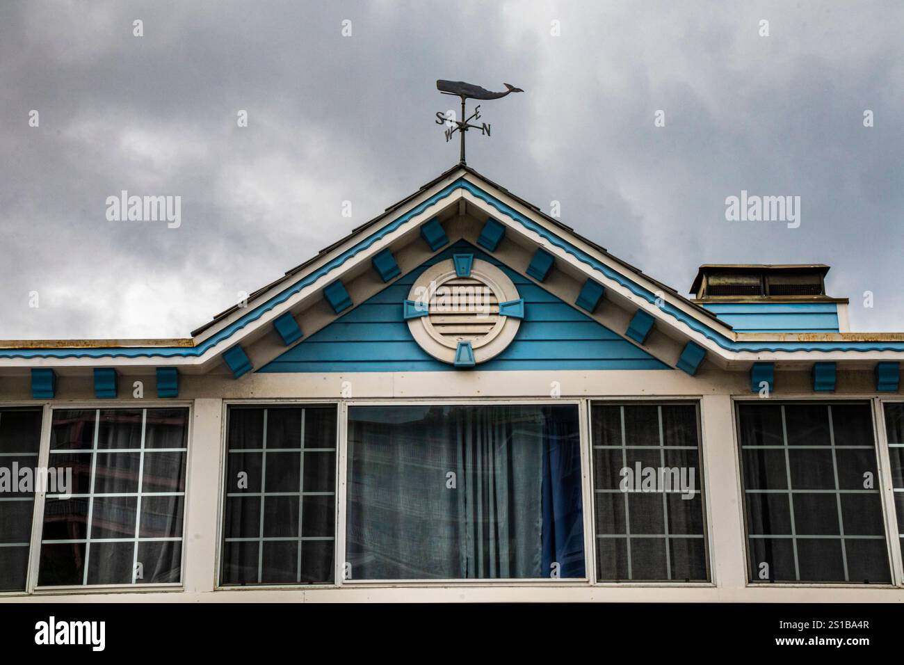 Whale weather vane, Town of Avalon, Catalina Island, Channel Islands ...