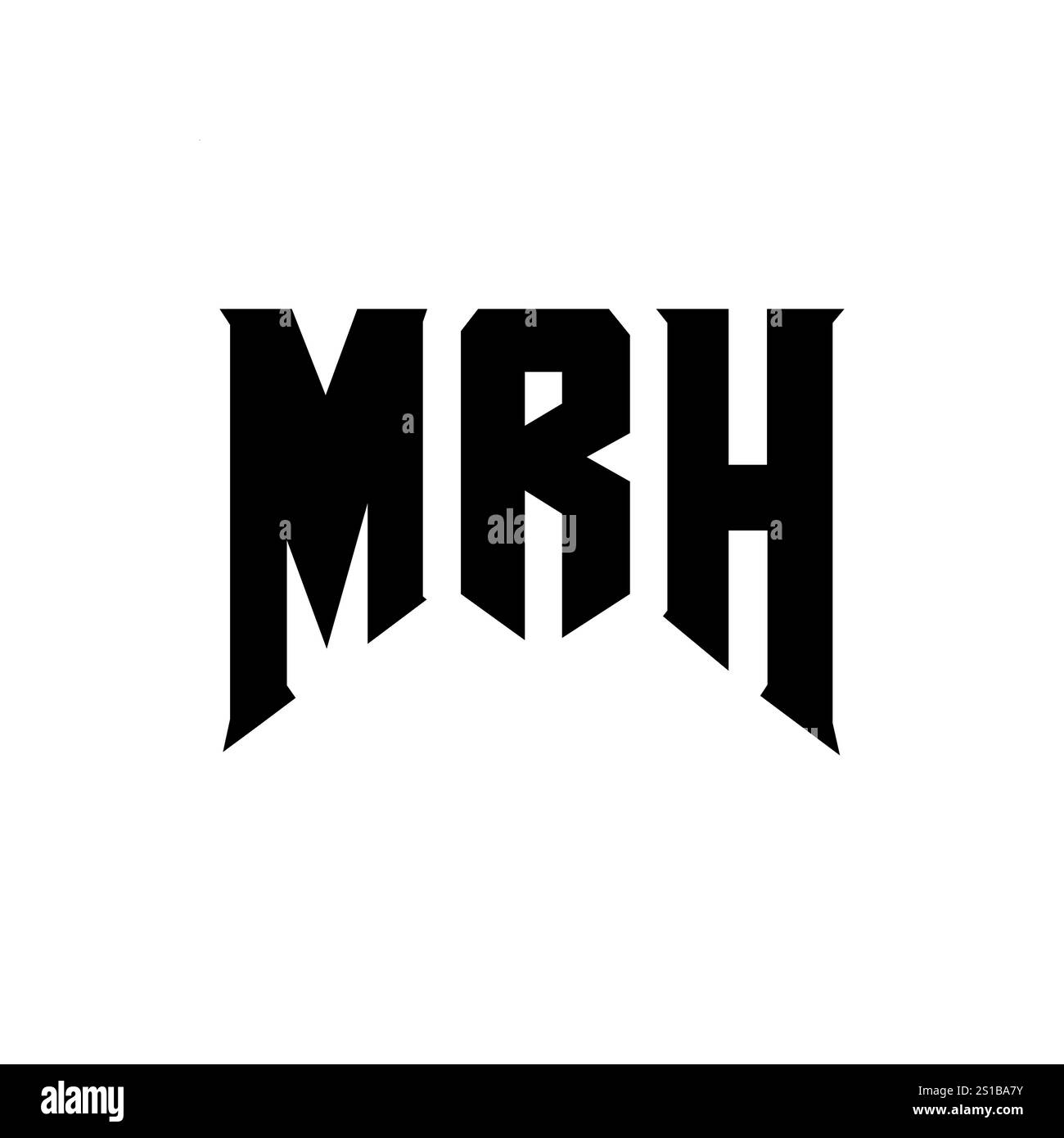 Mrh logo design hi-res stock photography and images - Alamy