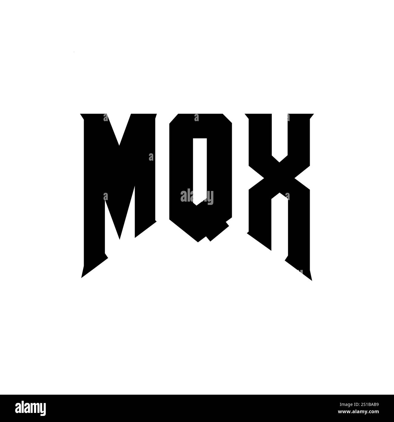 MQX letter logo design for technology company. MQX logo design black ...