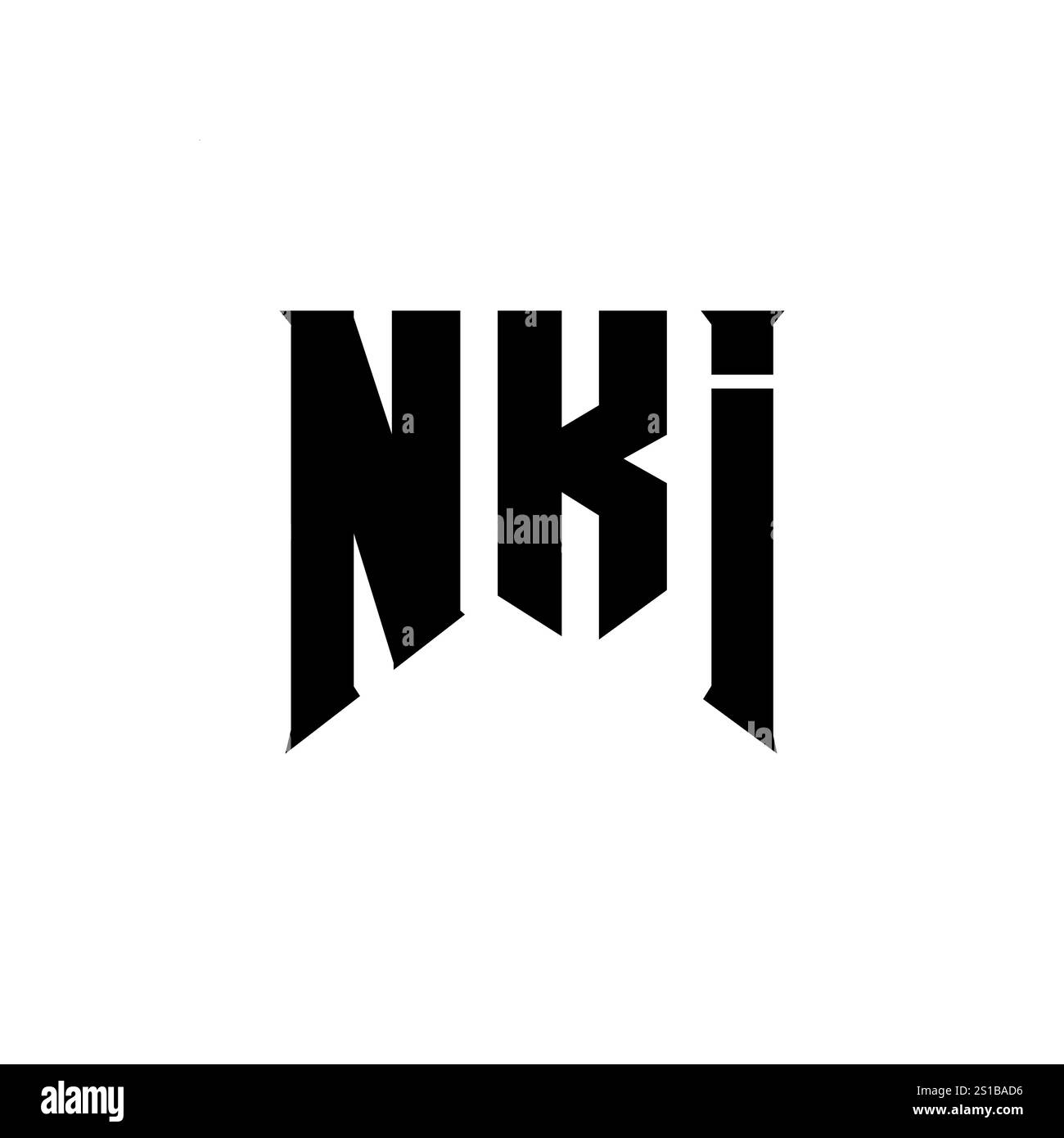 Nki logo design hi-res stock photography and images - Alamy