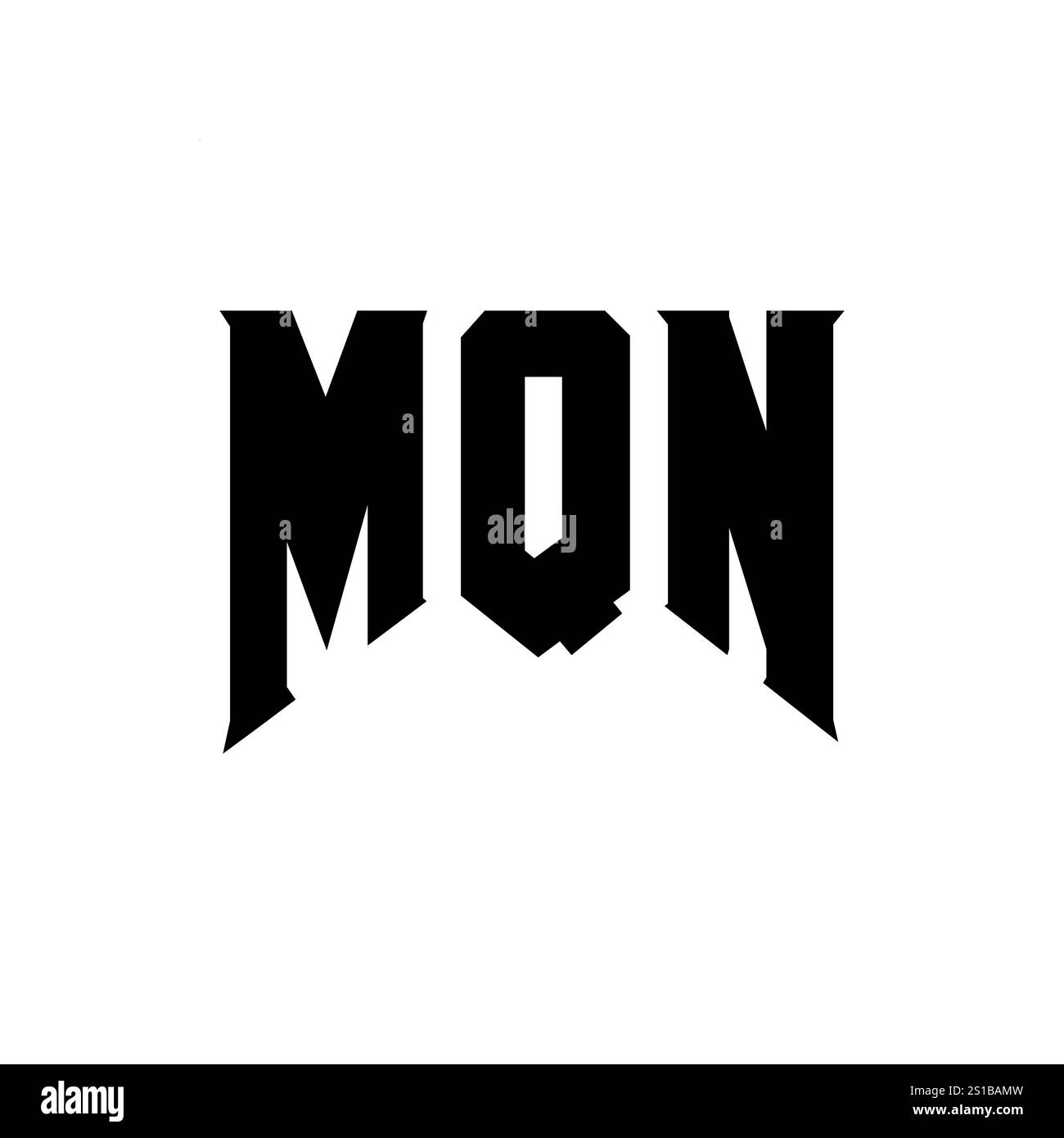 Mqn logo design hi-res stock photography and images - Alamy