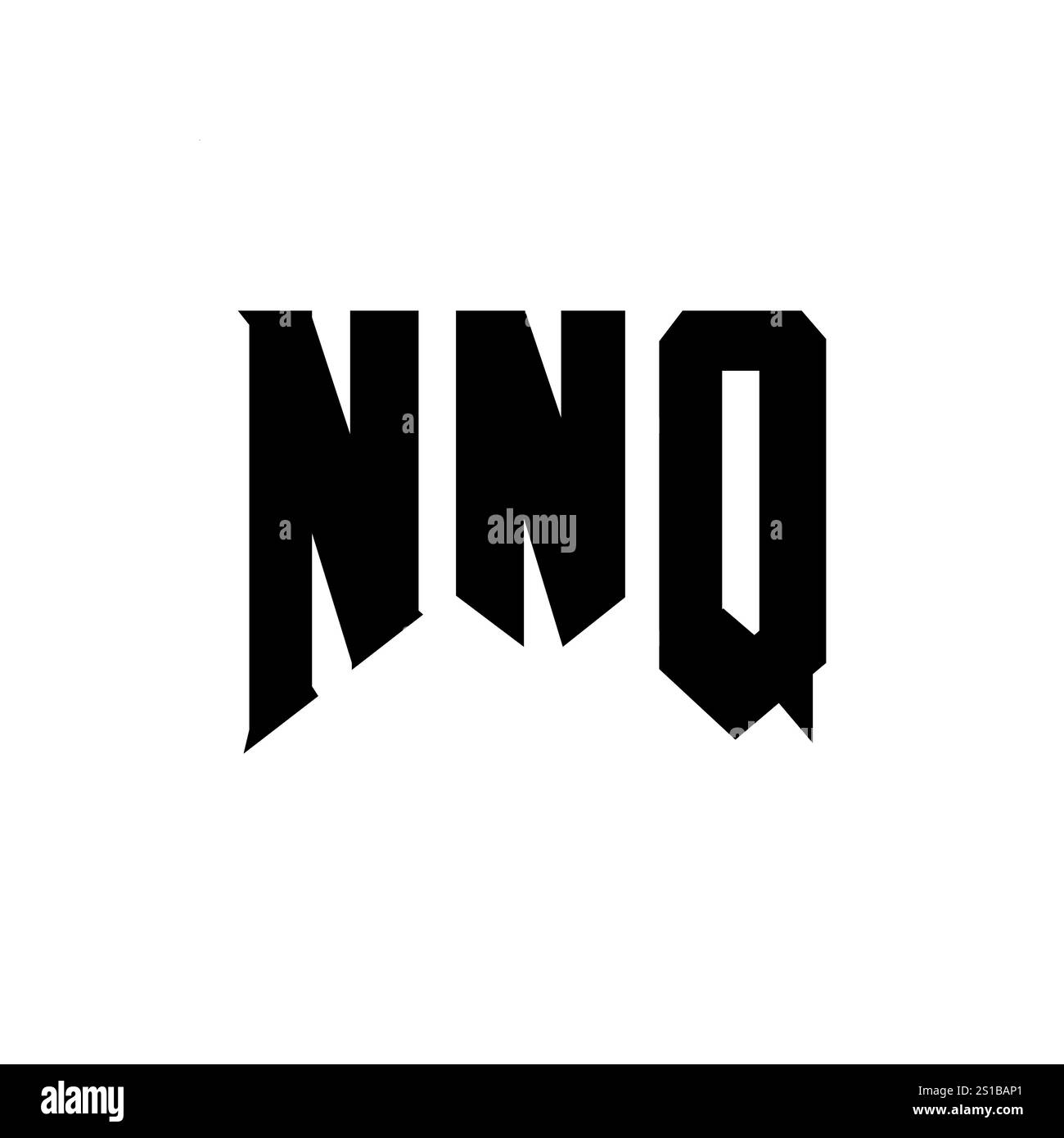Nnq logo design hi-res stock photography and images - Alamy