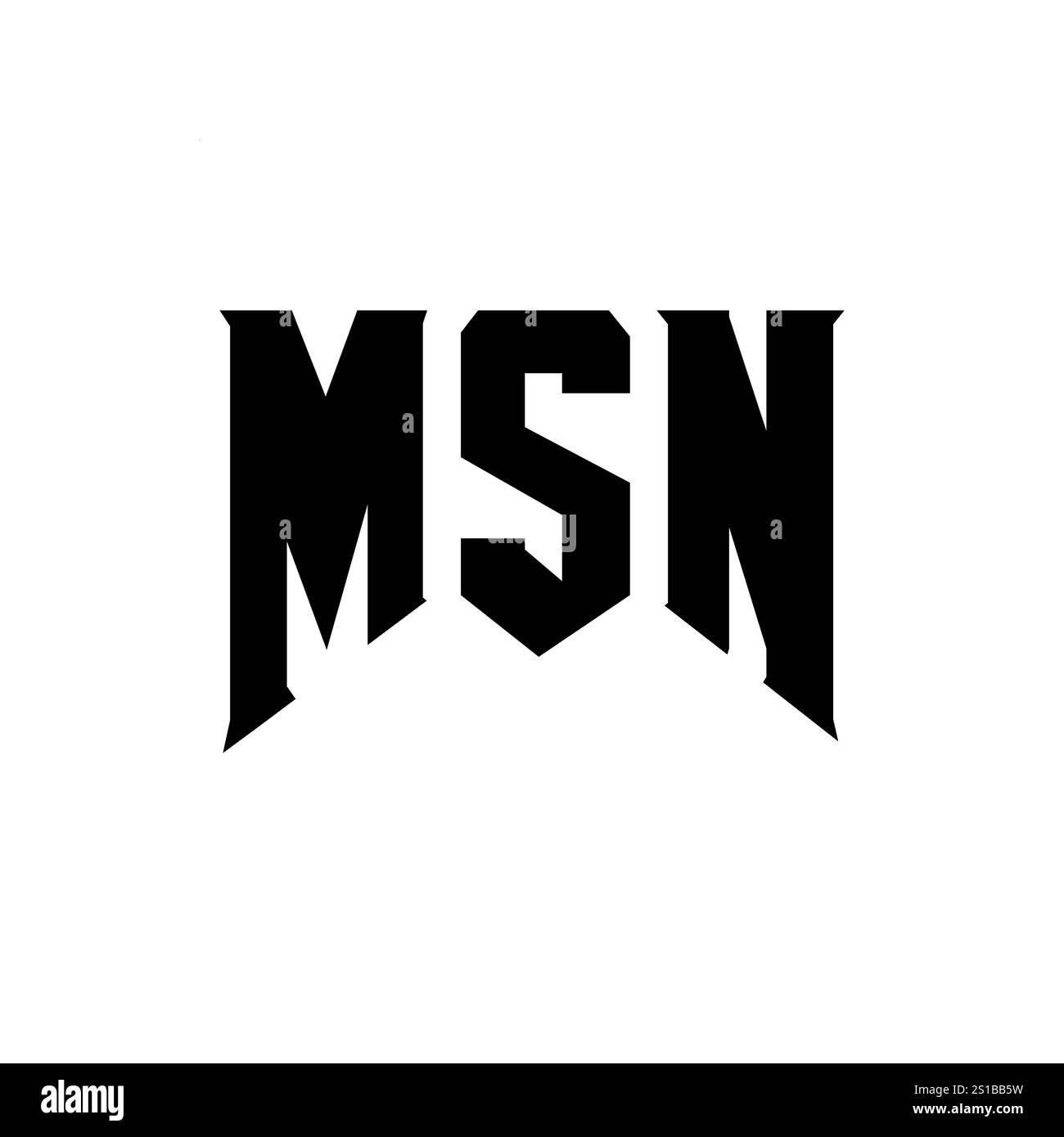 Msn logo design Stock Vector Images - Alamy