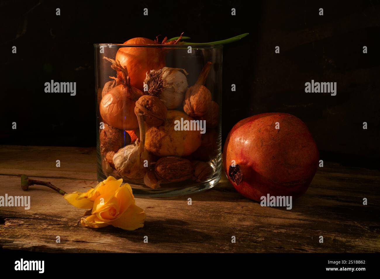 warm still life with fruits and berries Stock Photo - Alamy