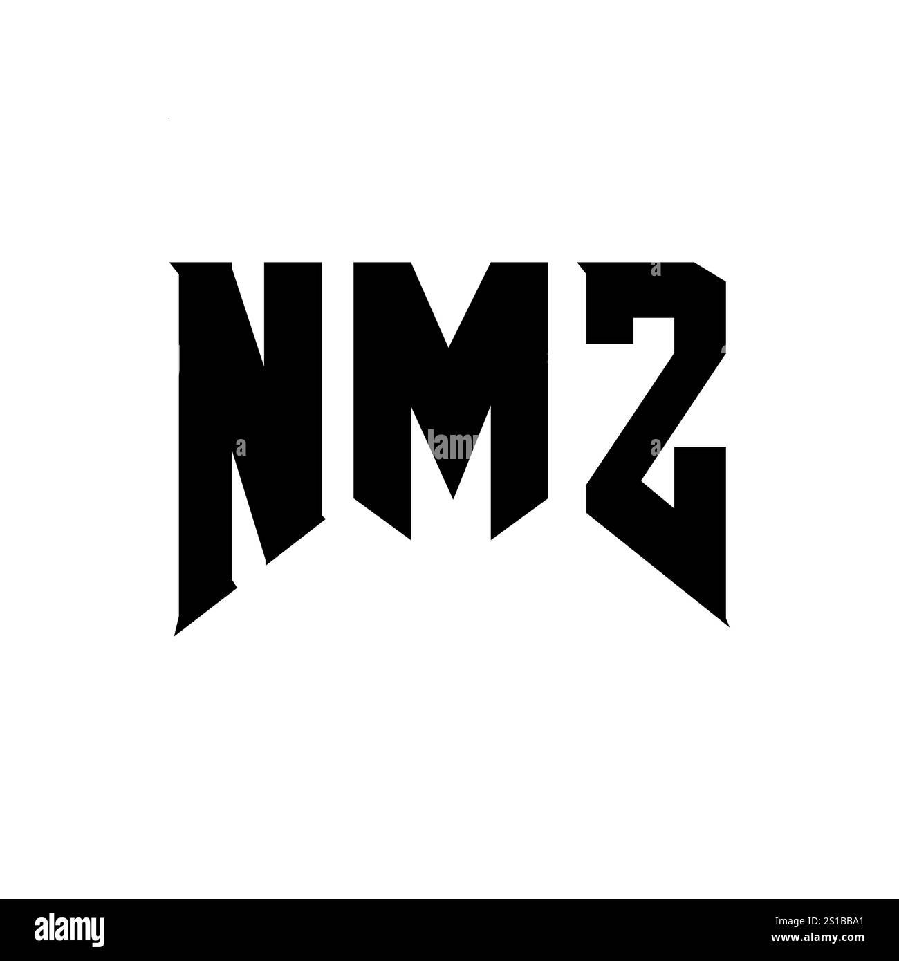 Nmz logo design hi-res stock photography and images - Alamy