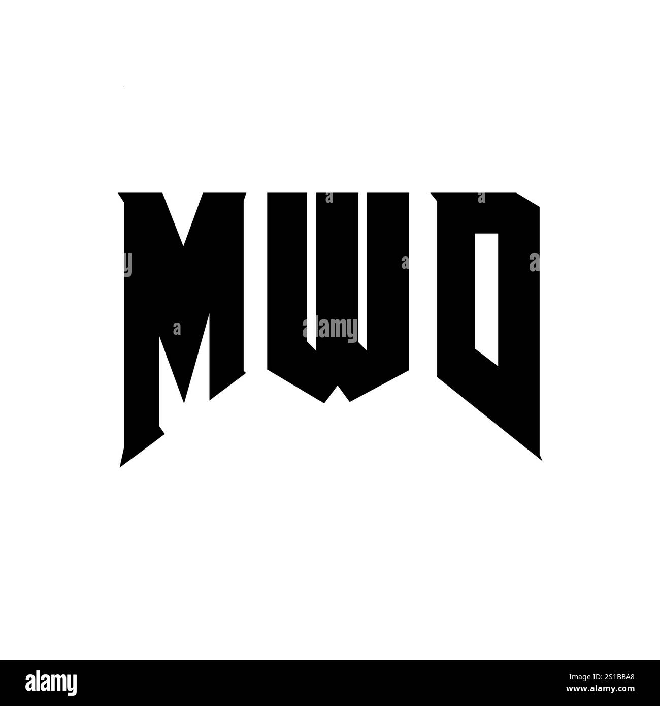 Mwd logo design hi-res stock photography and images - Alamy