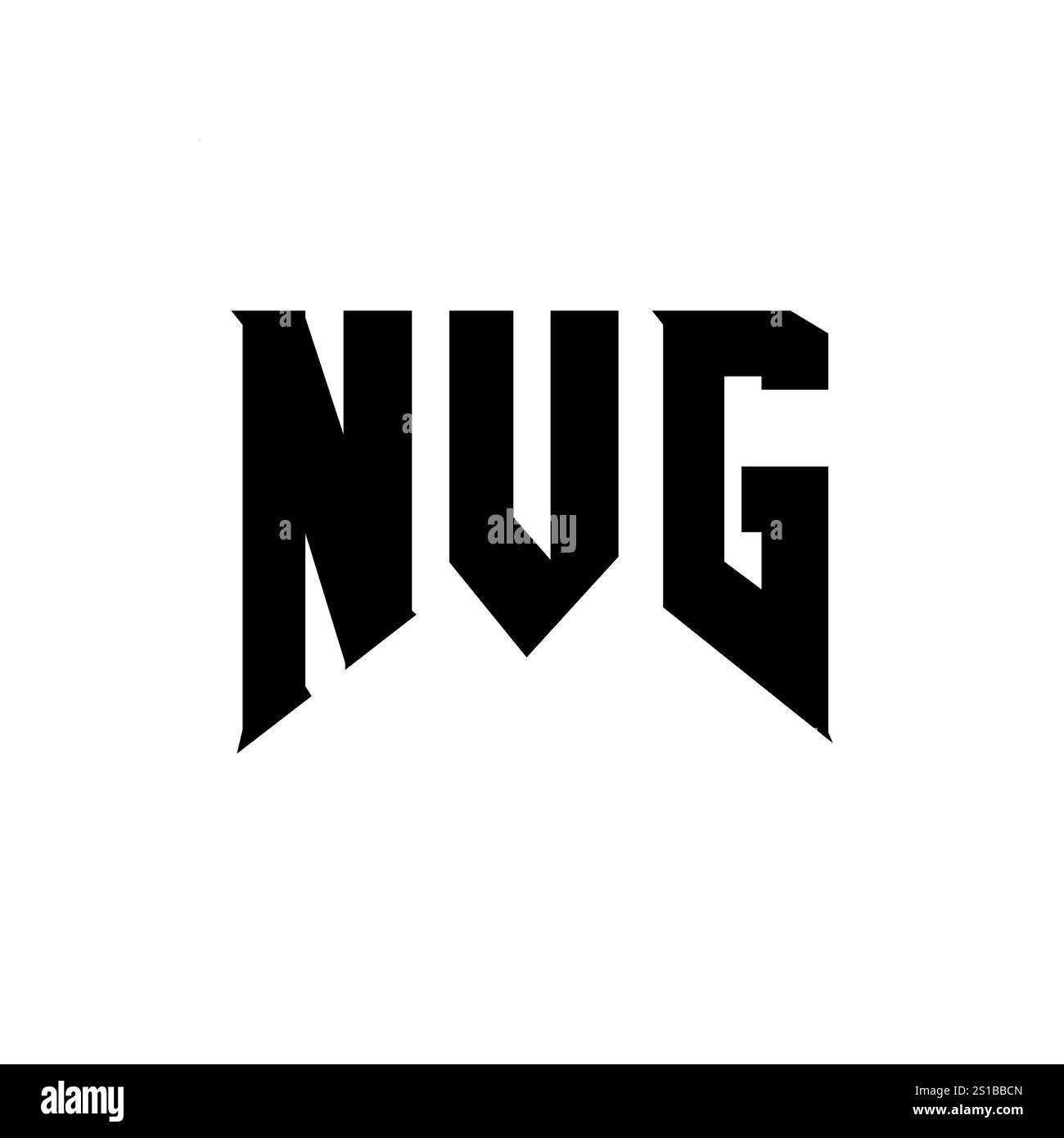 NVG letter logo design for technology company. NVG logo design black ...