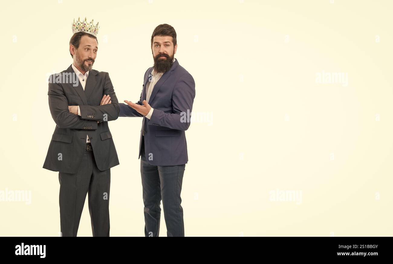 Rich and powerful people. Respected bearded man. Self esteem. VIP ...