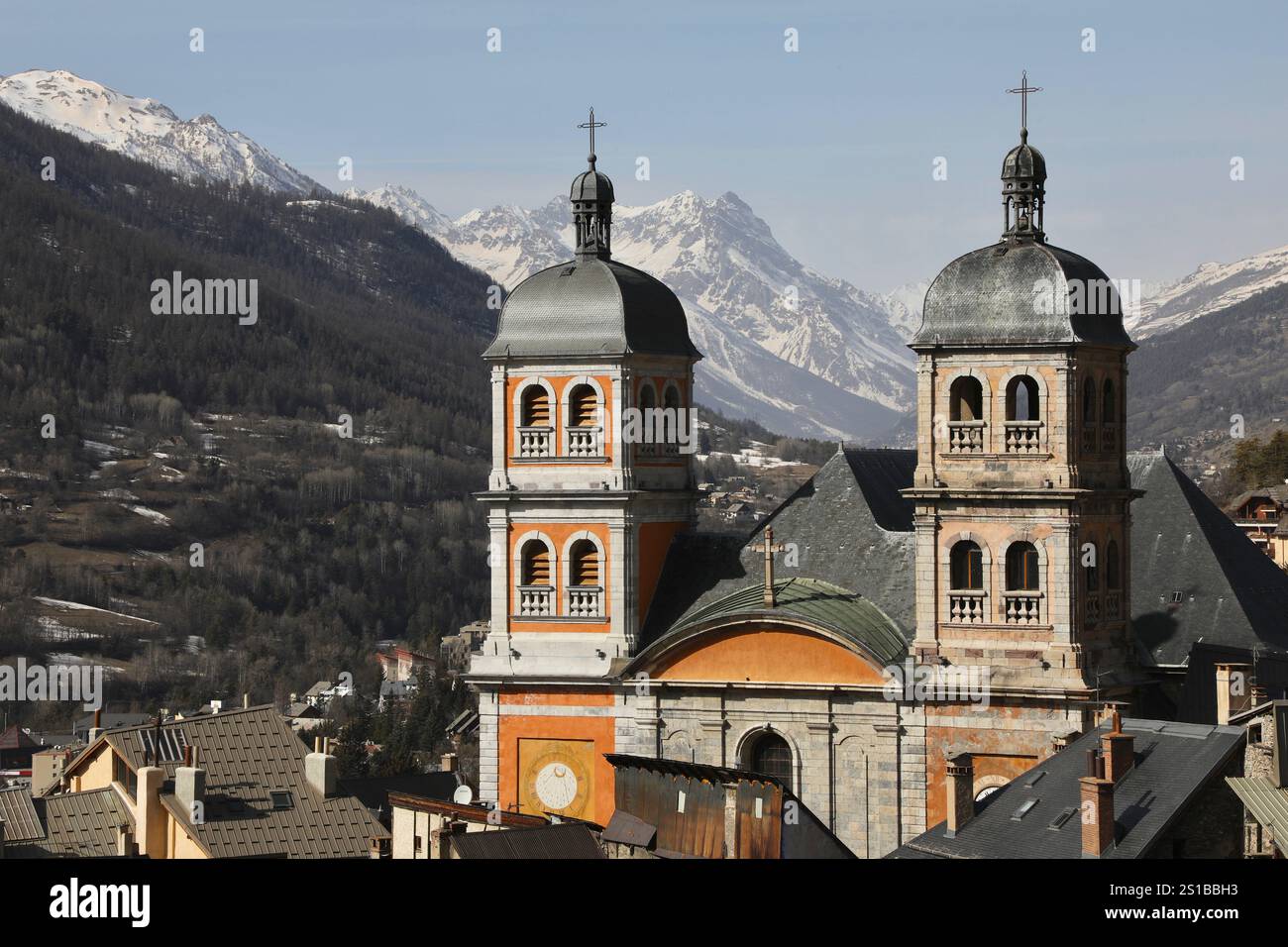 The Collegiate Church of Notre-Dame-et-Saint-Nicolas, located in ...