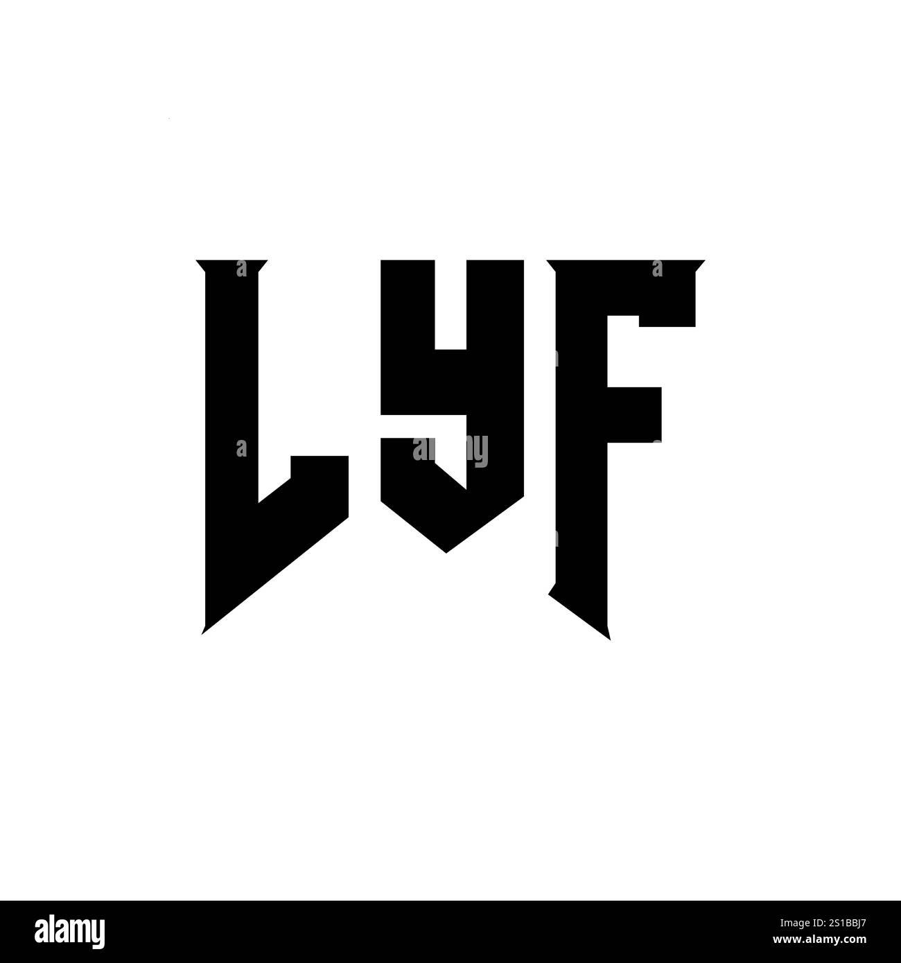 Lyf logo design Stock Vector Images - Alamy