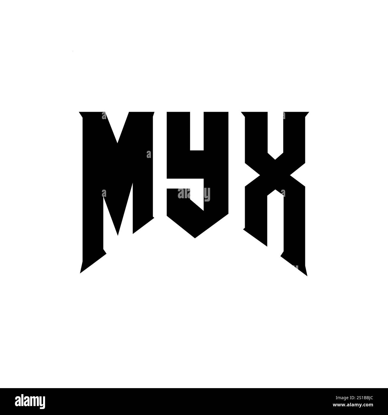 Myx logo design hi-res stock photography and images - Alamy