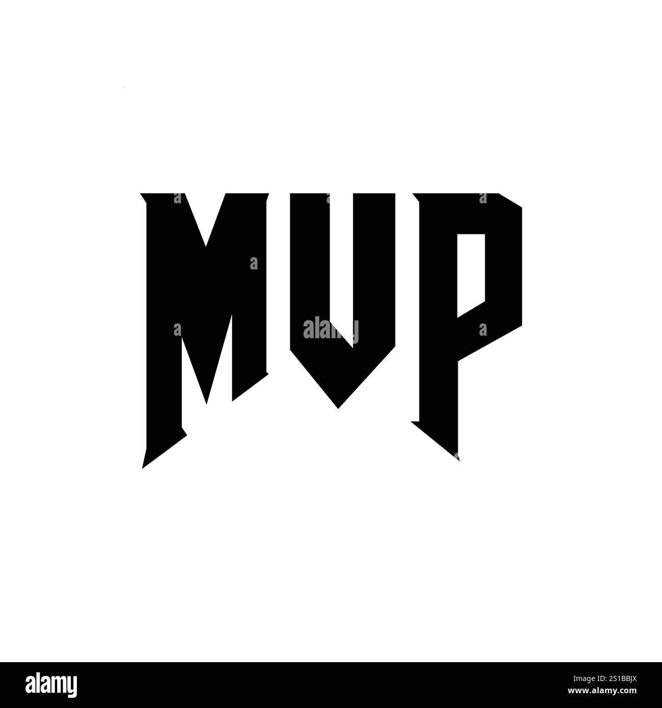 Mvp logo design Stock Vector Images - Alamy