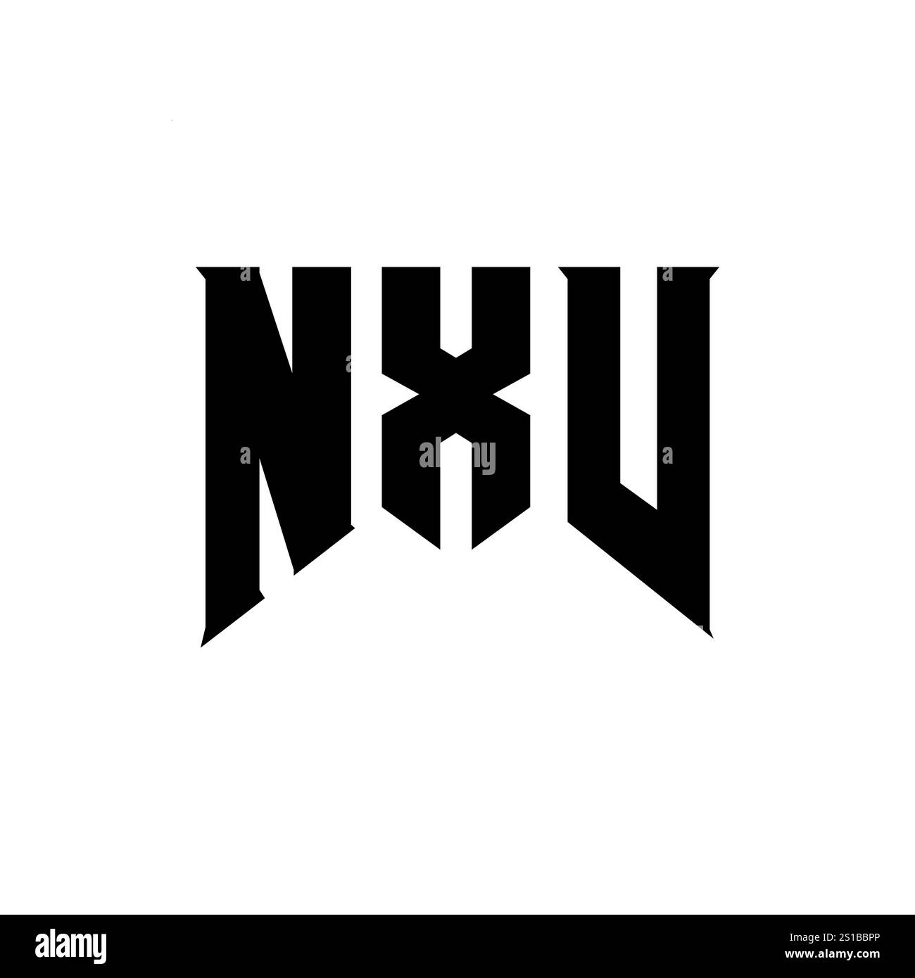 Nxv logo design hi-res stock photography and images - Alamy