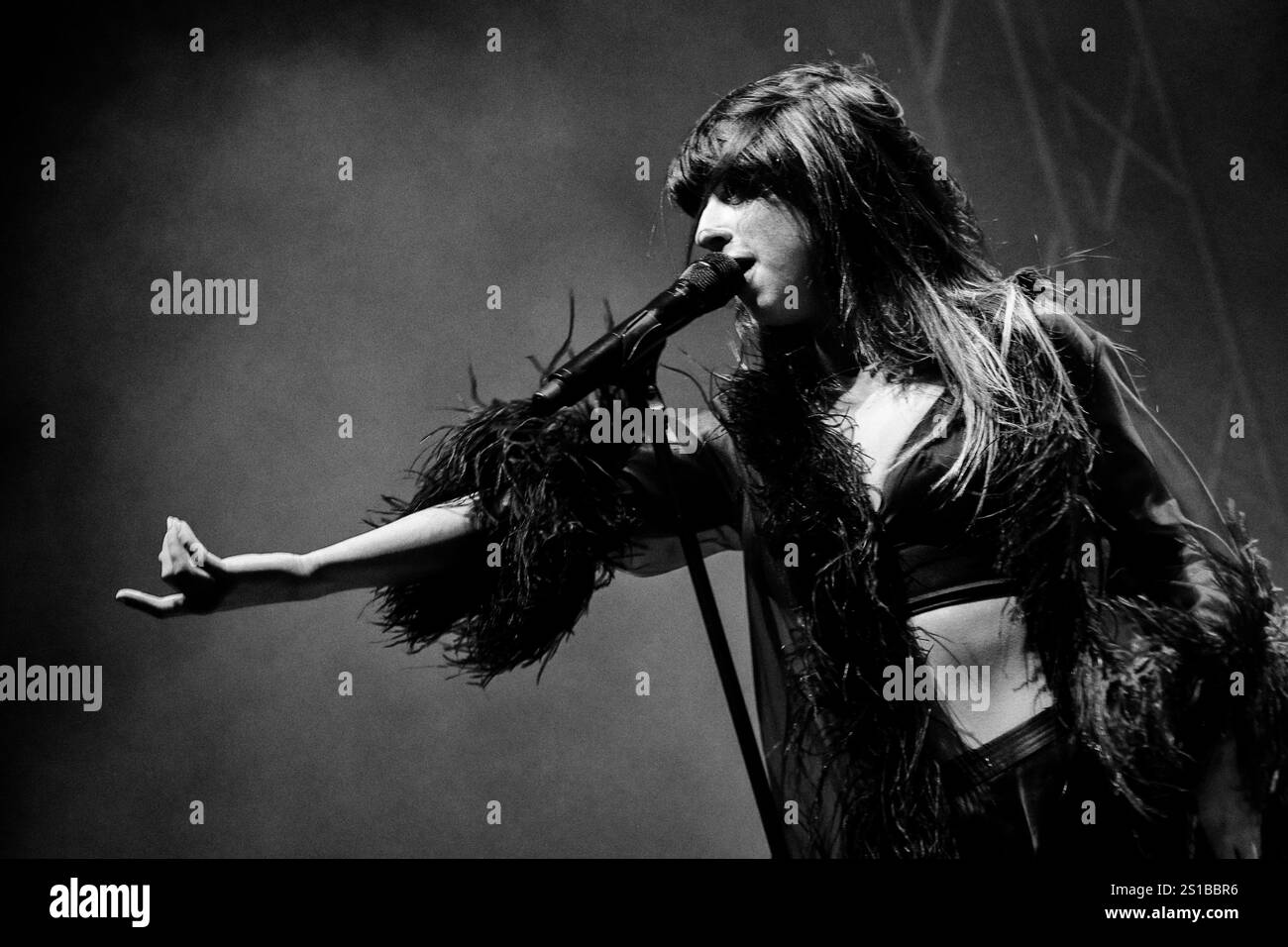 Foxes singer Black and White Stock Photos & Images - Alamy