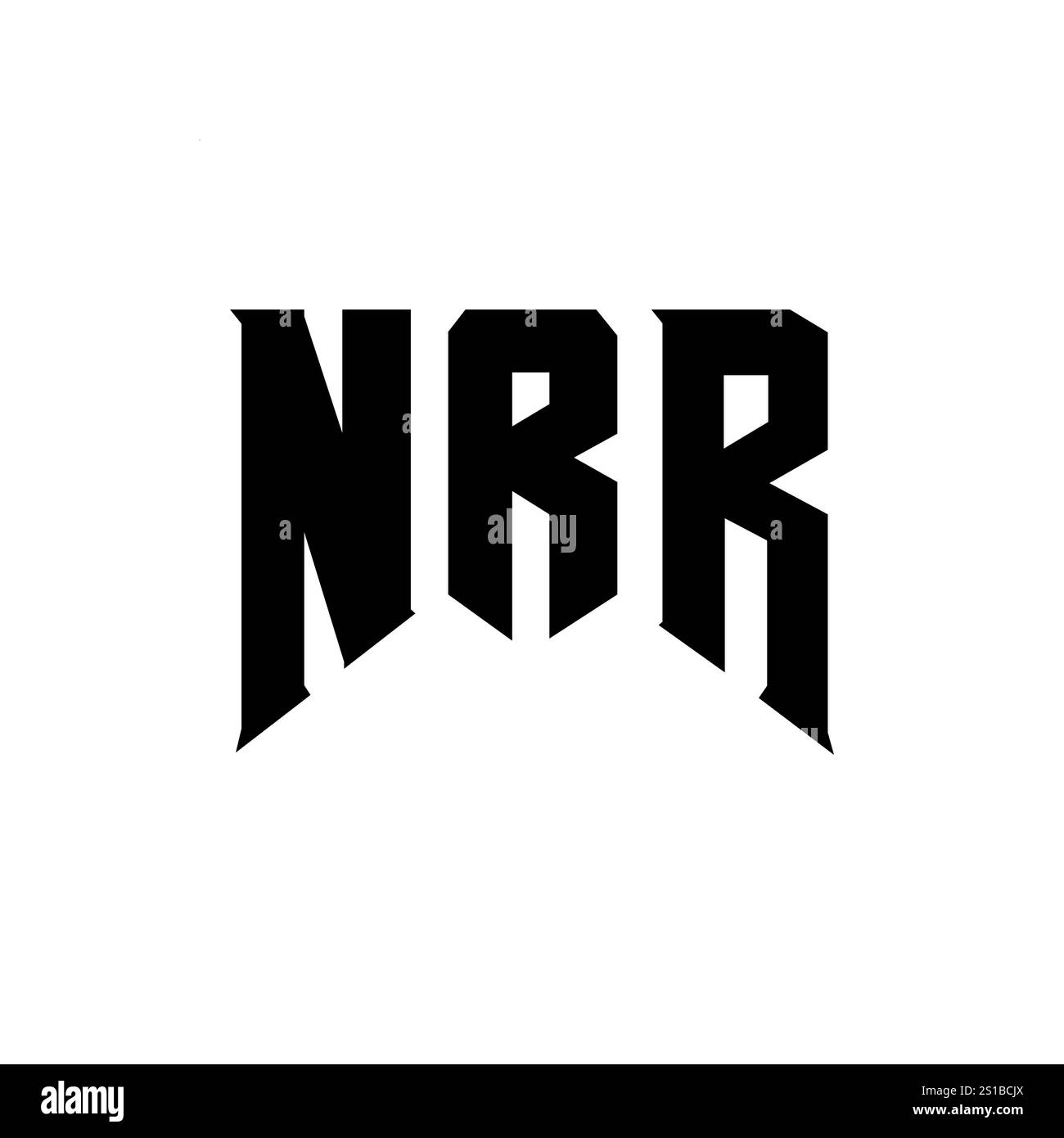 NRR letter logo design for technology company. NRR logo design black ...