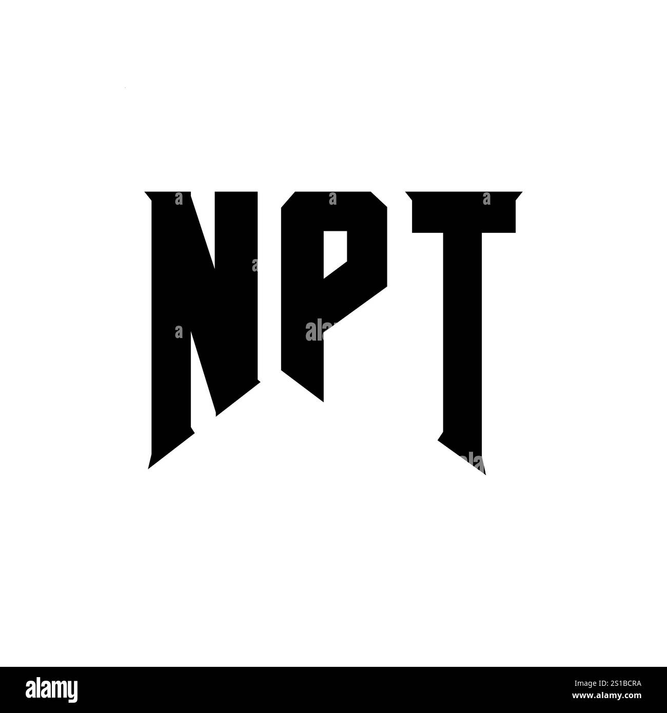 NPT letter logo design for technology company. NPT logo design black ...