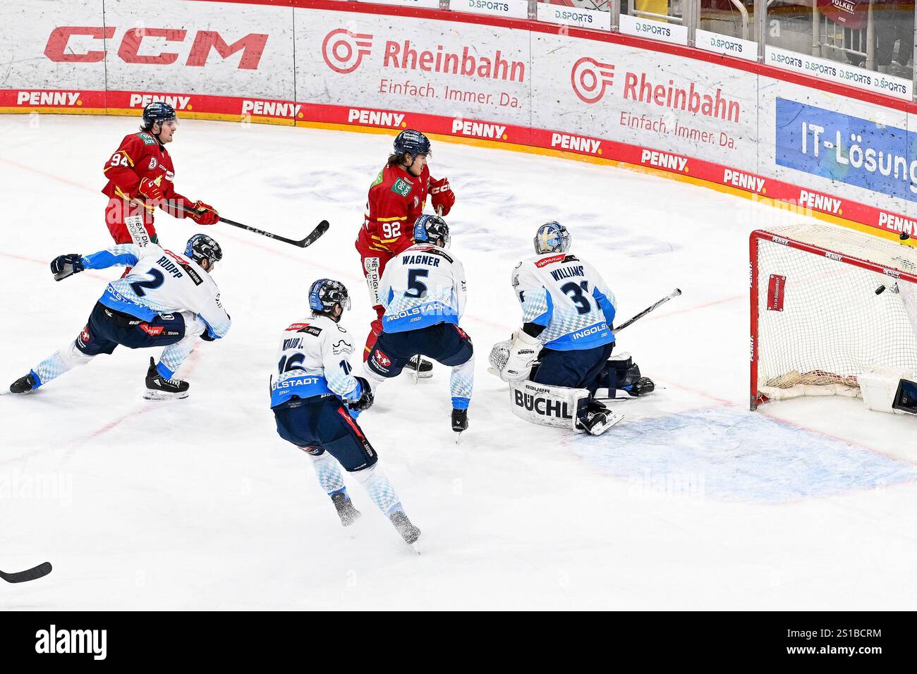 Eishockey DEL - 24/25 - 33.Spieltag: Düsseldorfer EG vs ERC Ingolstadt ...