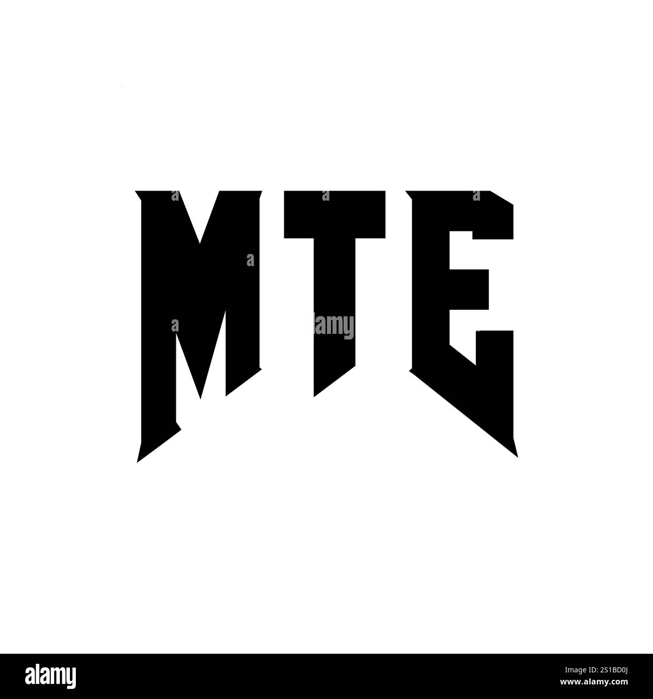 Mte logo design hi-res stock photography and images - Alamy
