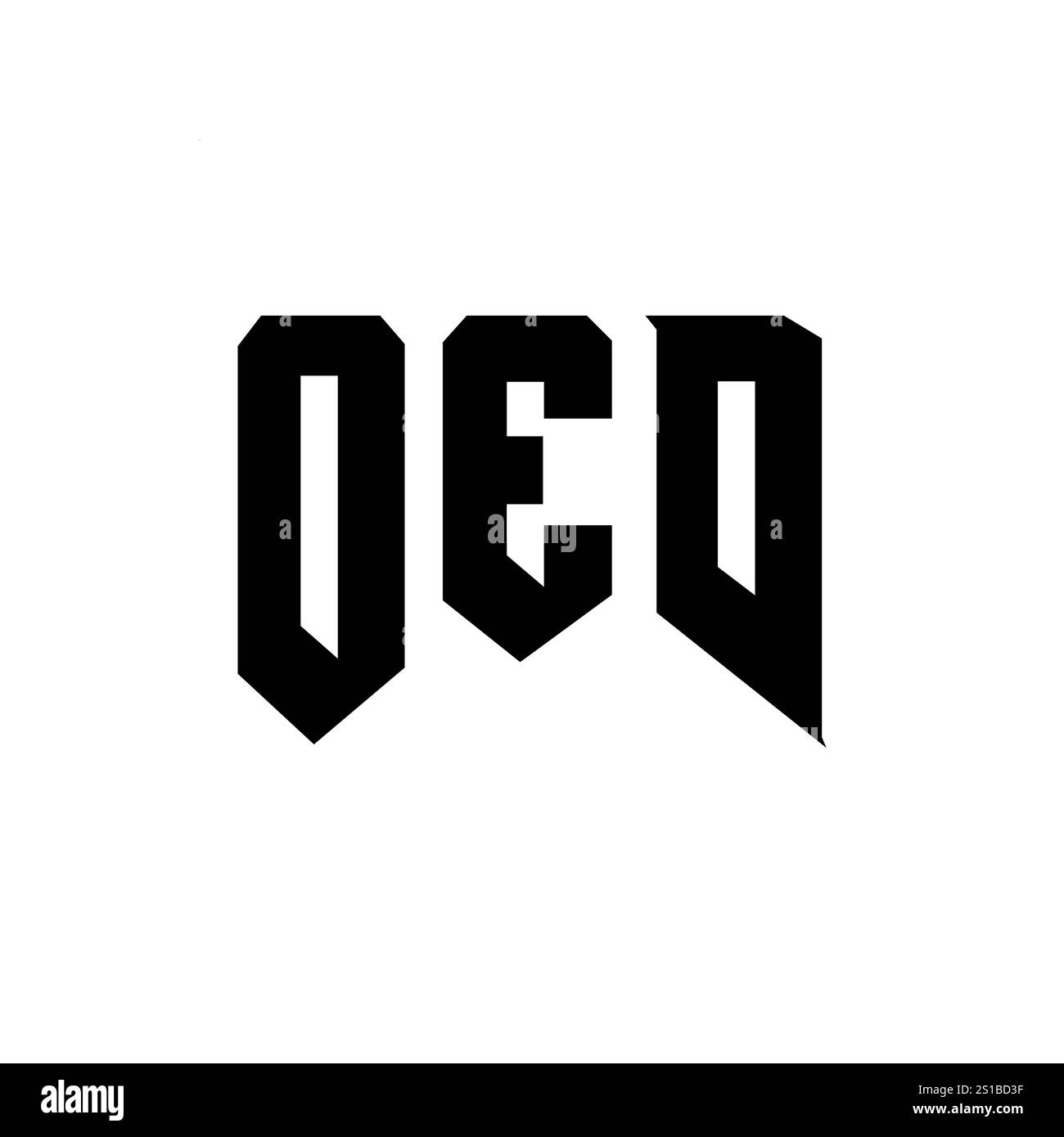 Oed logo design Stock Vector Images - Alamy