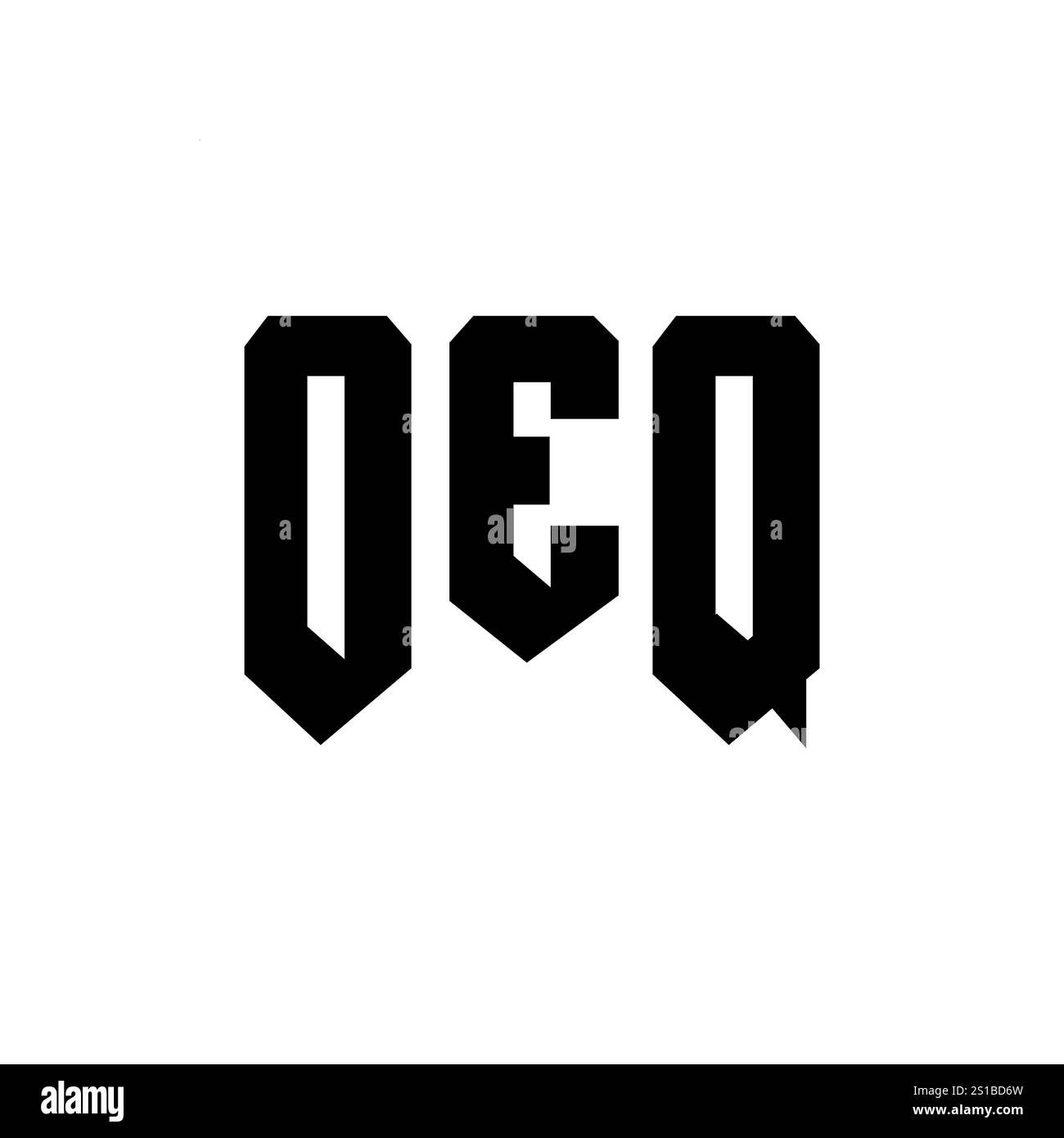 OEQ letter logo design for technology company. OEQ logo design black ...