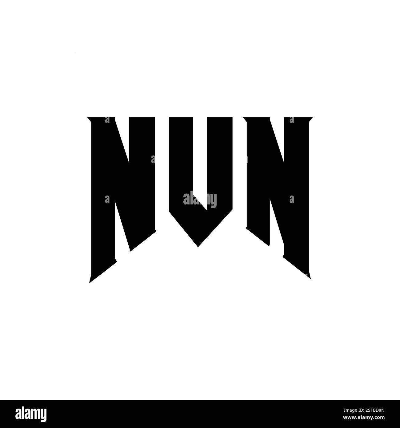 NVN letter logo design for technology company. NVN logo design black ...