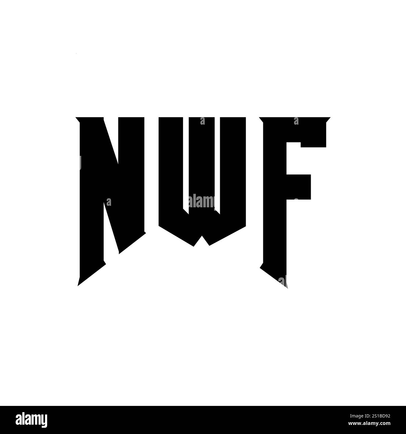 Nwf logo design hi-res stock photography and images - Alamy
