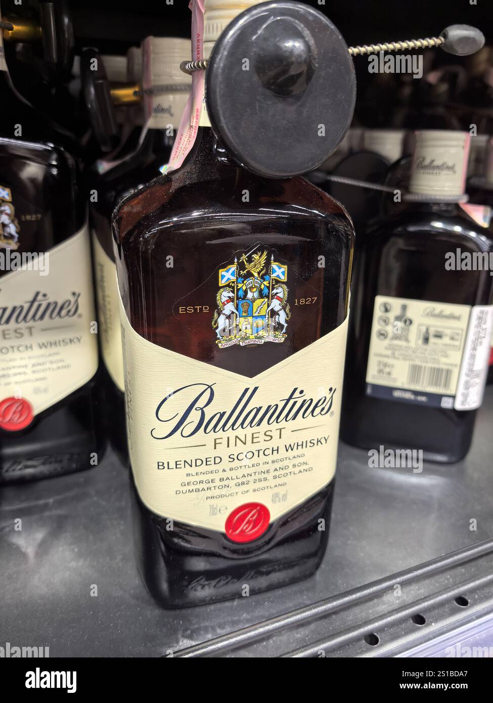 Bobruisk, Belarus - December 29, 2024: Elegant bottles of blended ...