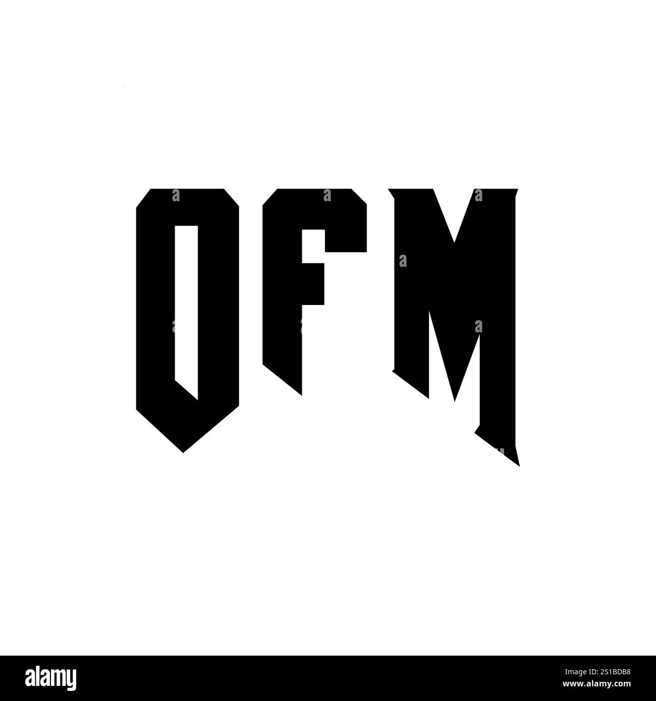 Ofm logo design hi-res stock photography and images - Alamy