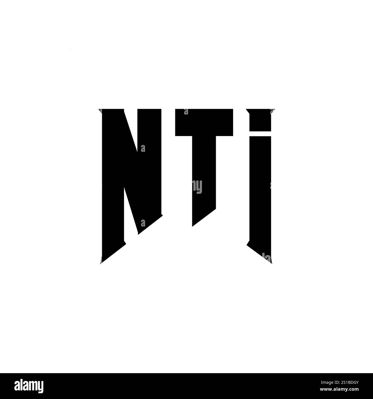 Nti logo design Stock Vector Images - Alamy