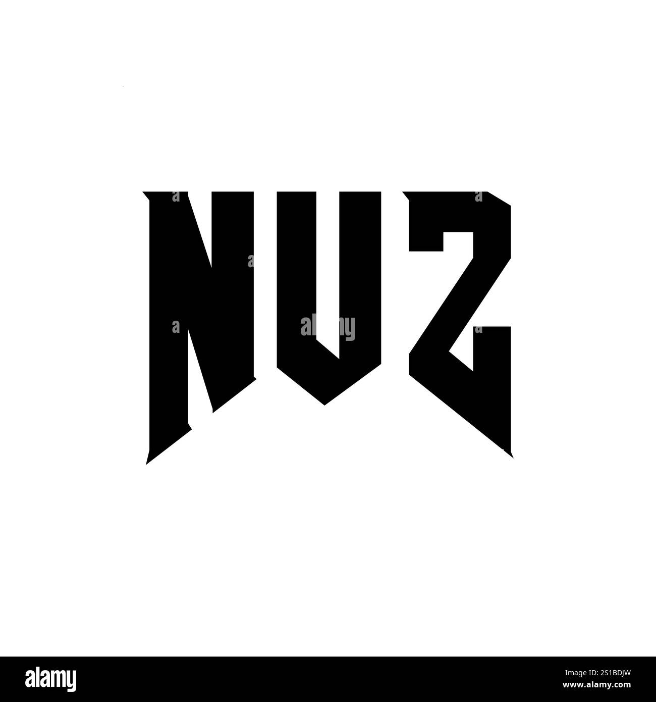 Nuz logo design hi-res stock photography and images - Alamy